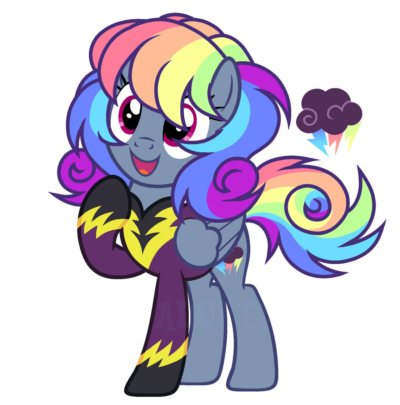 #3200189 - safe, artist:vi45, oc, pegasus, pony, clothes, costume ...