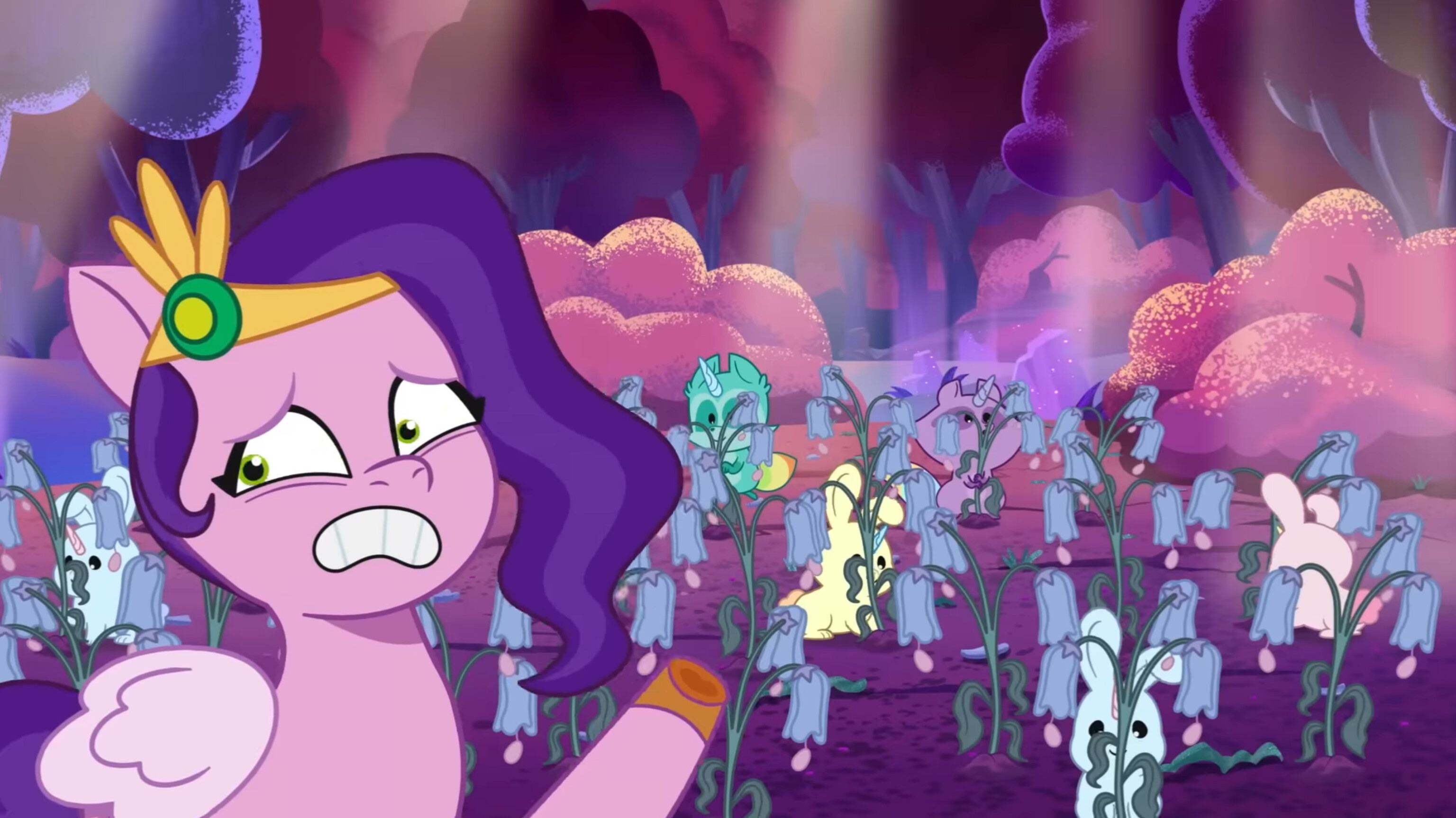 #3201287 - safe, screencap, pipp petals, bunnycorn, pegasus, pony, rabbit, raccoon, raccoonicorn ...