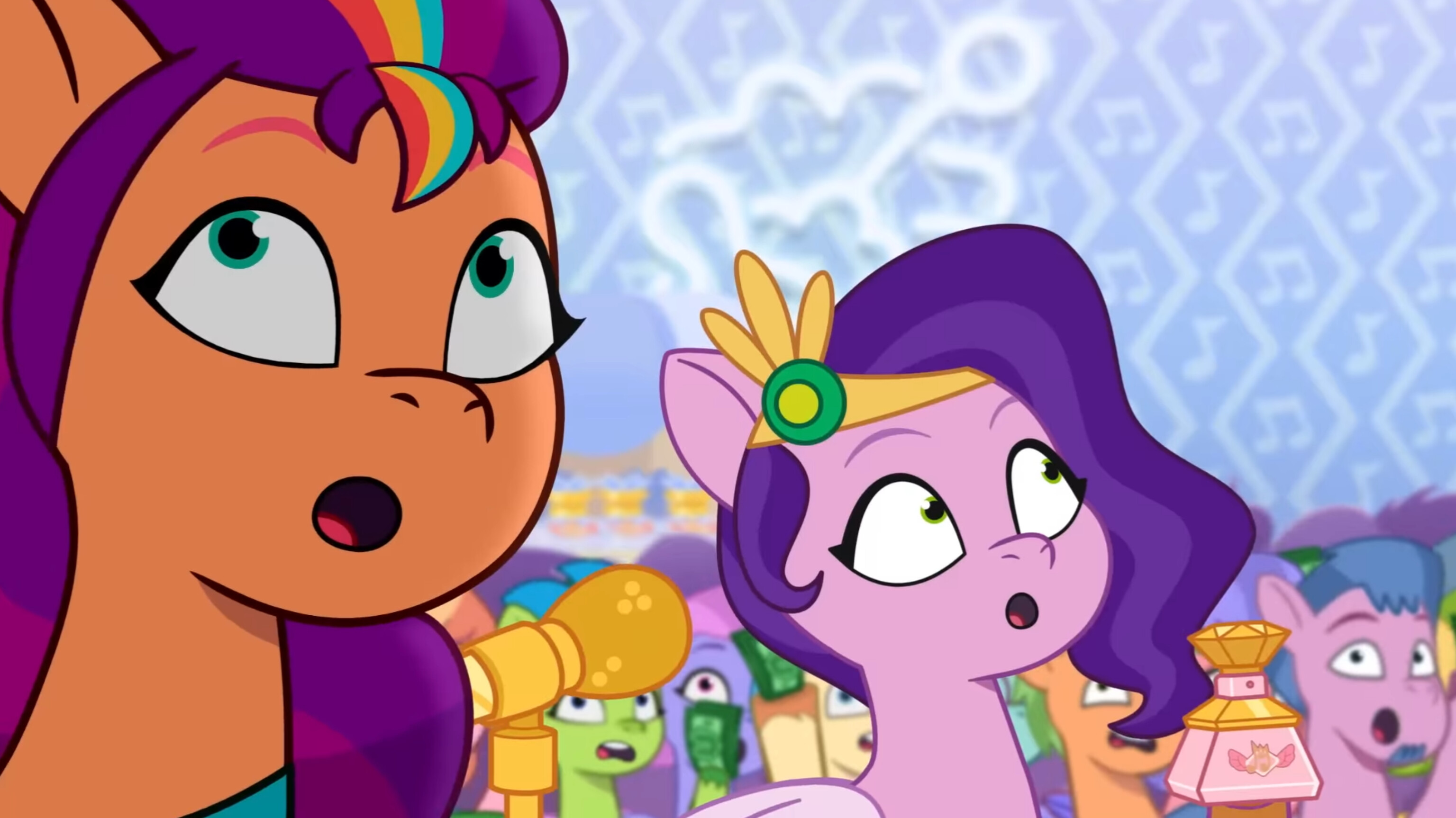 #3201905 - safe, screencap, alpine aspen, cherry flyaway, cherry prancer, delightful trifle ...