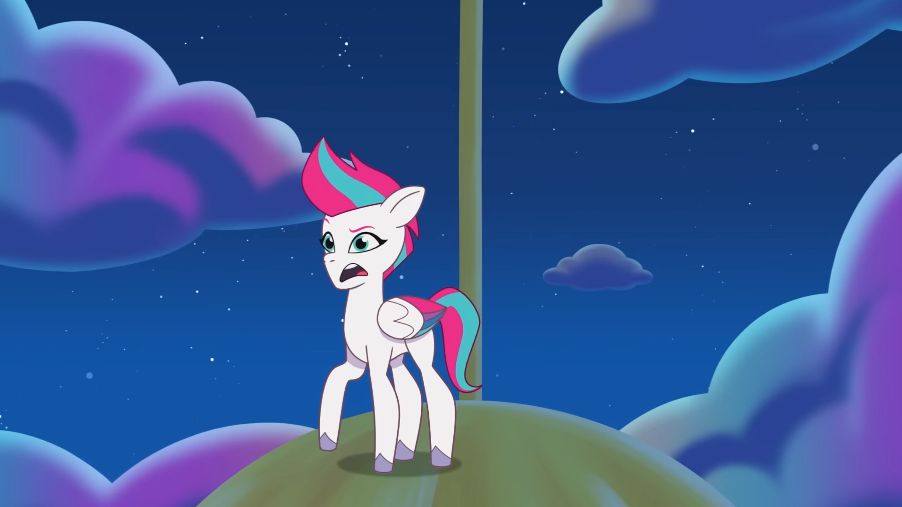 #3193271 - safe, screencap, zipp storm, pegasus, pony, g5, moon ...