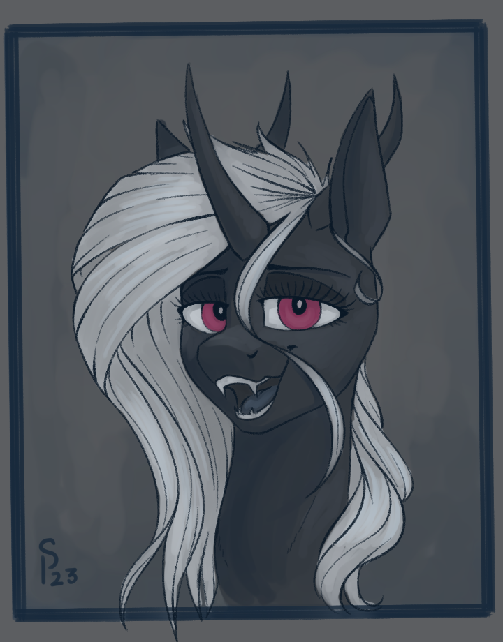 #3193309 - safe, artist:stray prey, oc, oc only, oc:sinfonie, pony, longmoran, solo - Derpibooru