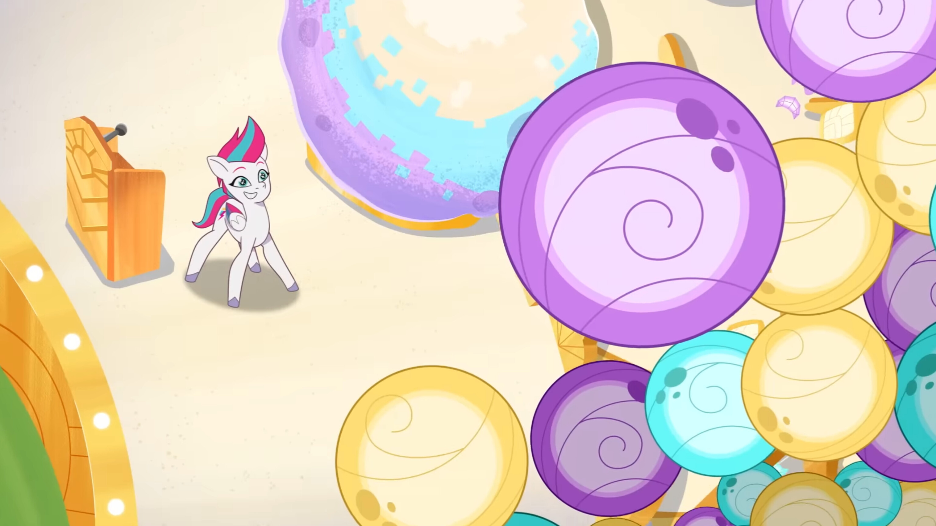 #3193426 - safe, screencap, zipp storm, pegasus, pony, g5, moon ...