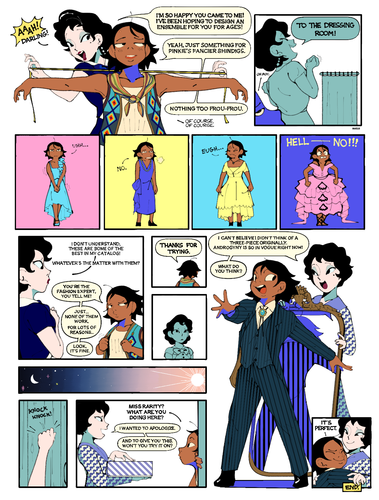 #3193539 - safe, artist:bixels, rainbow dash, rarity, human, the grand galloping 20s, g4 ...