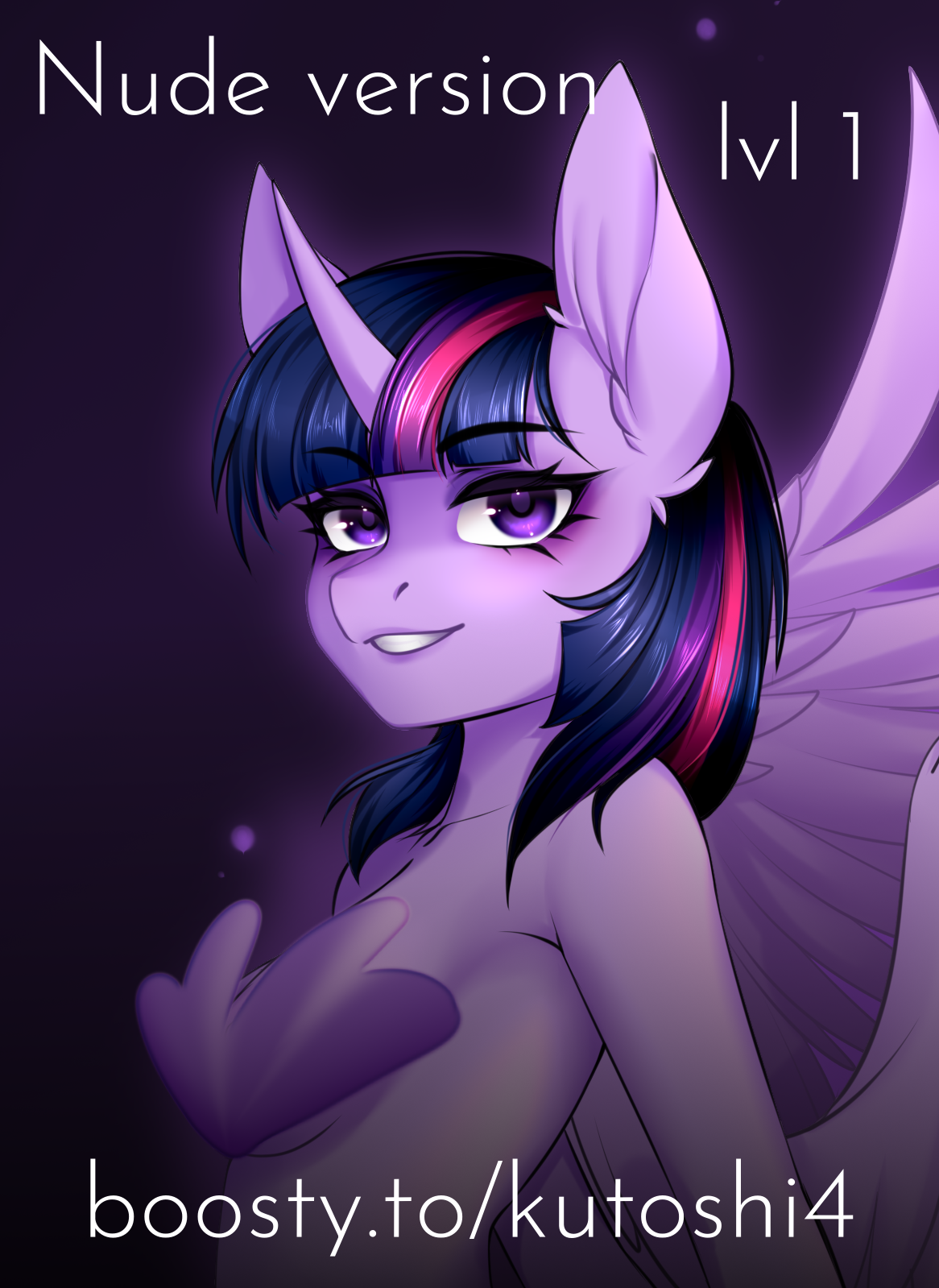 3204344 Suggestive Artistkutoshi Twilight Sparkle Alicorn Anthro G4 Beautiful Boosty