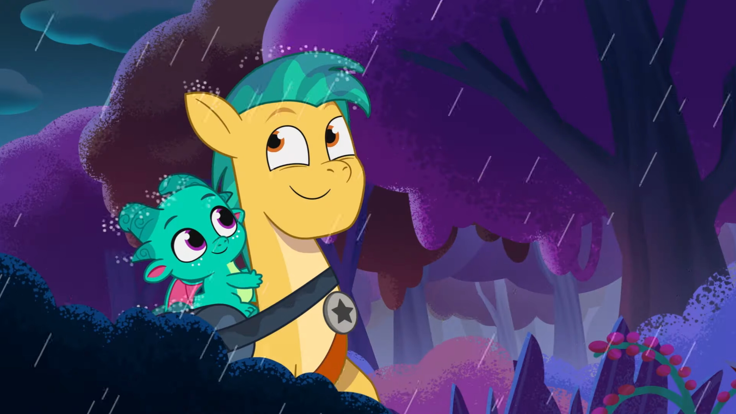 #3205807 - safe, screencap, hitch trailblazer, sparky sparkeroni ...