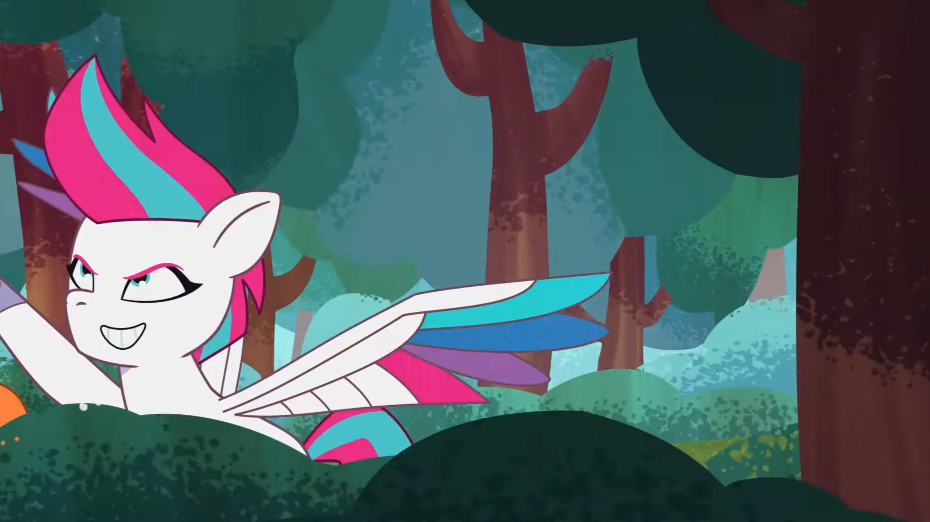 #3207999 - safe, screencap, zipp storm, pegasus, pony, attack of the bunnisus, g5, my little ...