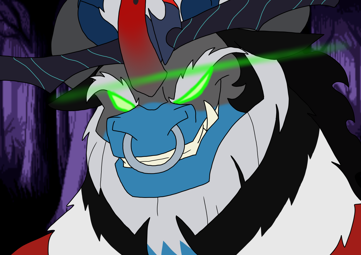 #3208356 - safe, artist:zetikoopa, grogar, king sombra, lord tirek ...