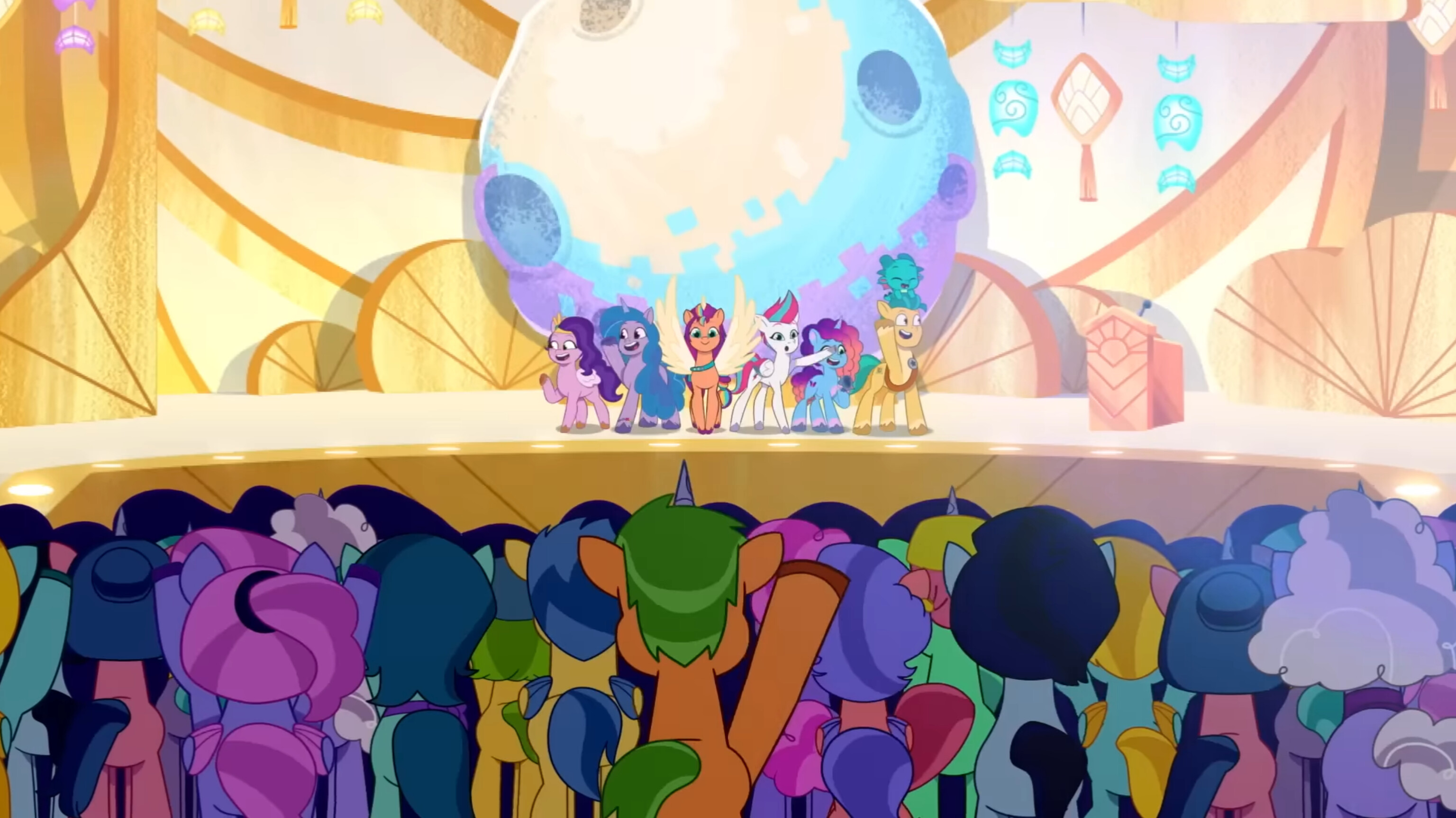 #3194115 - safe, screencap, alpine aspen, cherry flyaway, delightful trifle, elderberry blossom ...