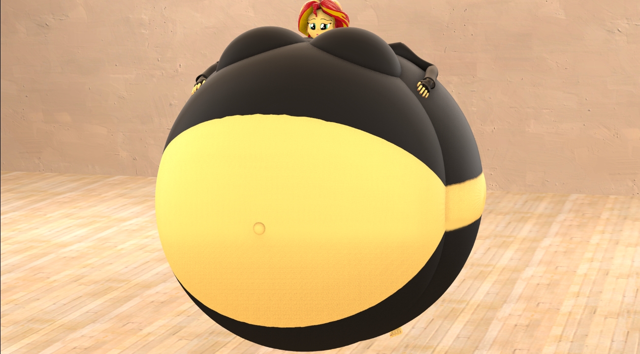 #3195582 - suggestive, artist:megatron-returns, sunset shimmer, human, equestria girls, g4, 3d ...