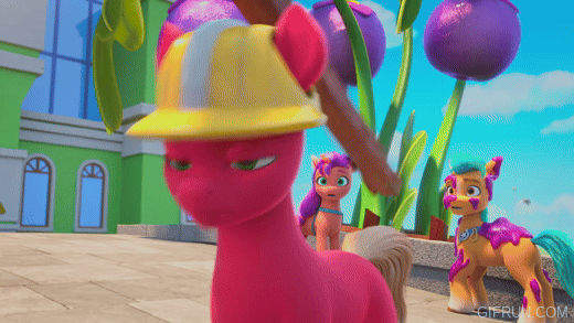 #3197560 - safe, screencap, hitch trailblazer, sprout cloverleaf, sunny ...