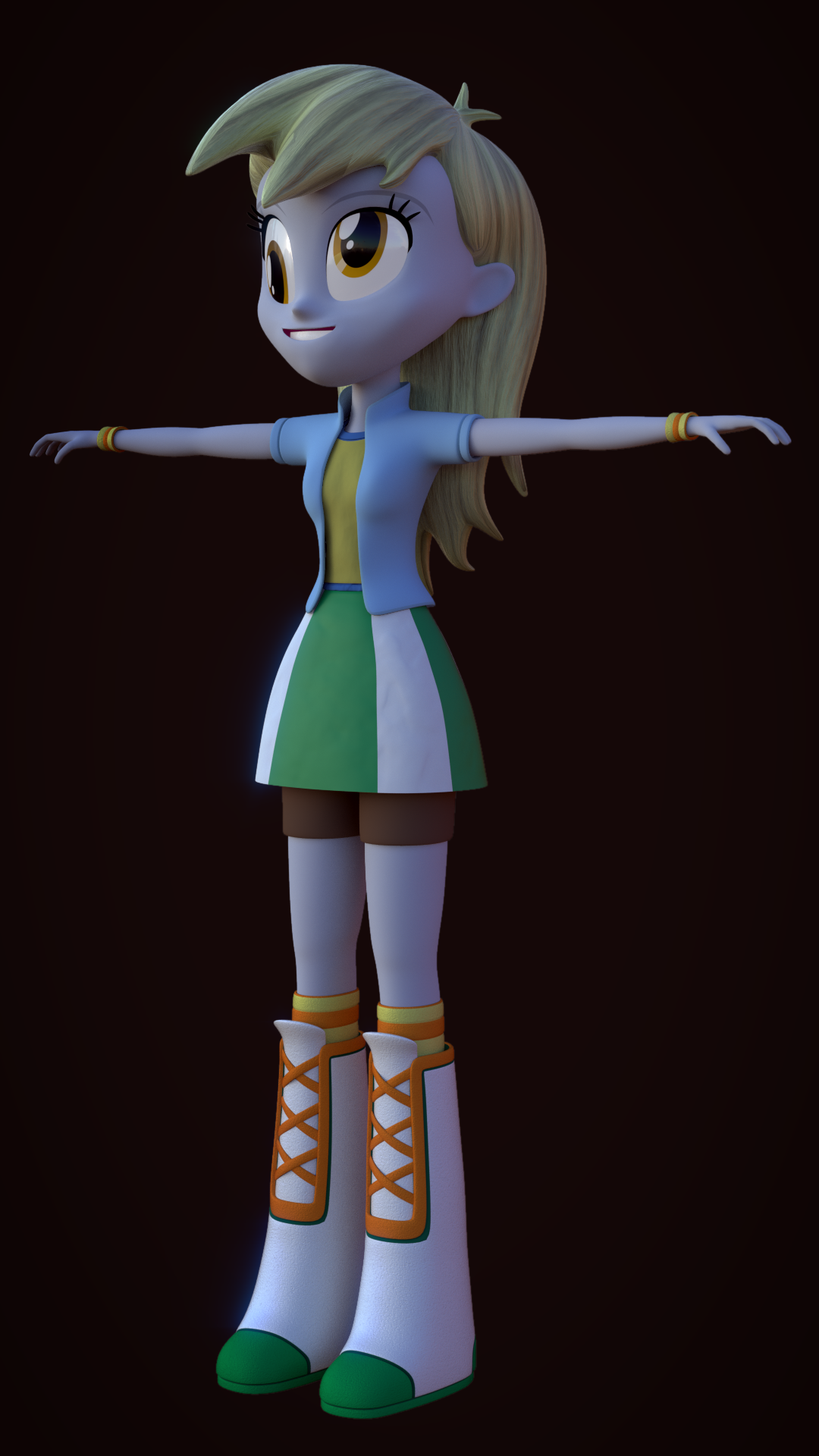 #3272577 - safe, artist:palmman529, derpy hooves, equestria girls, g4 ...