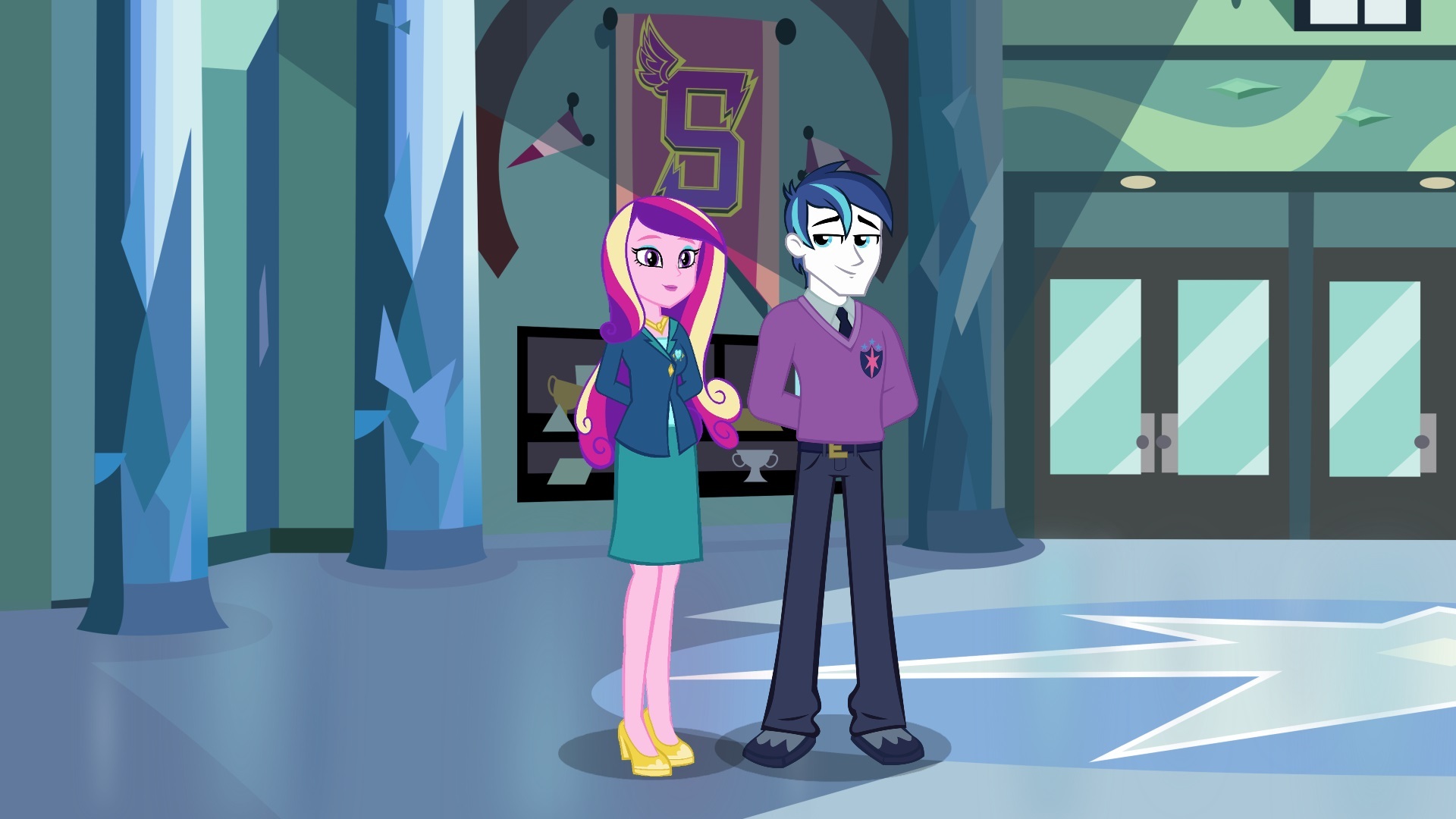 #3273049 - safe, artist:thebosscamacho, dean cadance, princess cadance ...