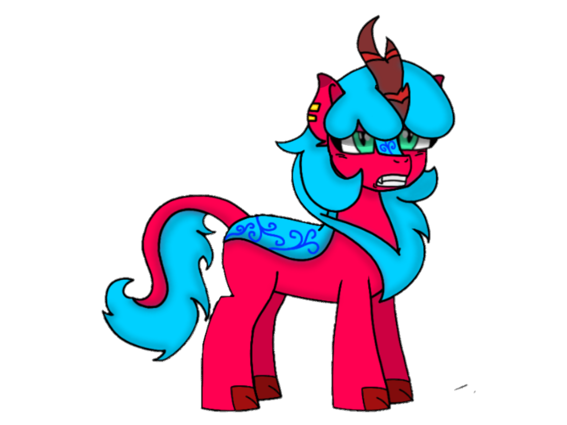 #3278263 - safe, artist:dawkinsdalmatian, oc, oc only, oc:pippbud, kirin, 2024 community collab ...