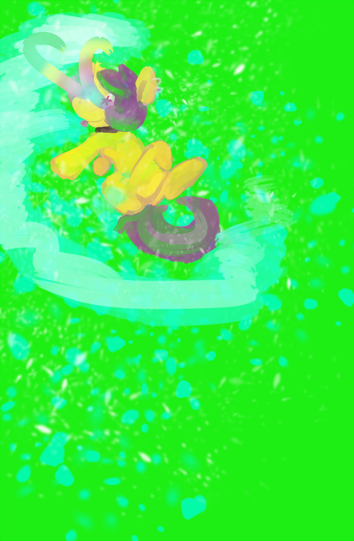 #3278660 - safe, artist:yellowcoatrobot, oc, oc only, oc:shimmer spark, pony, unicorn, :p ...