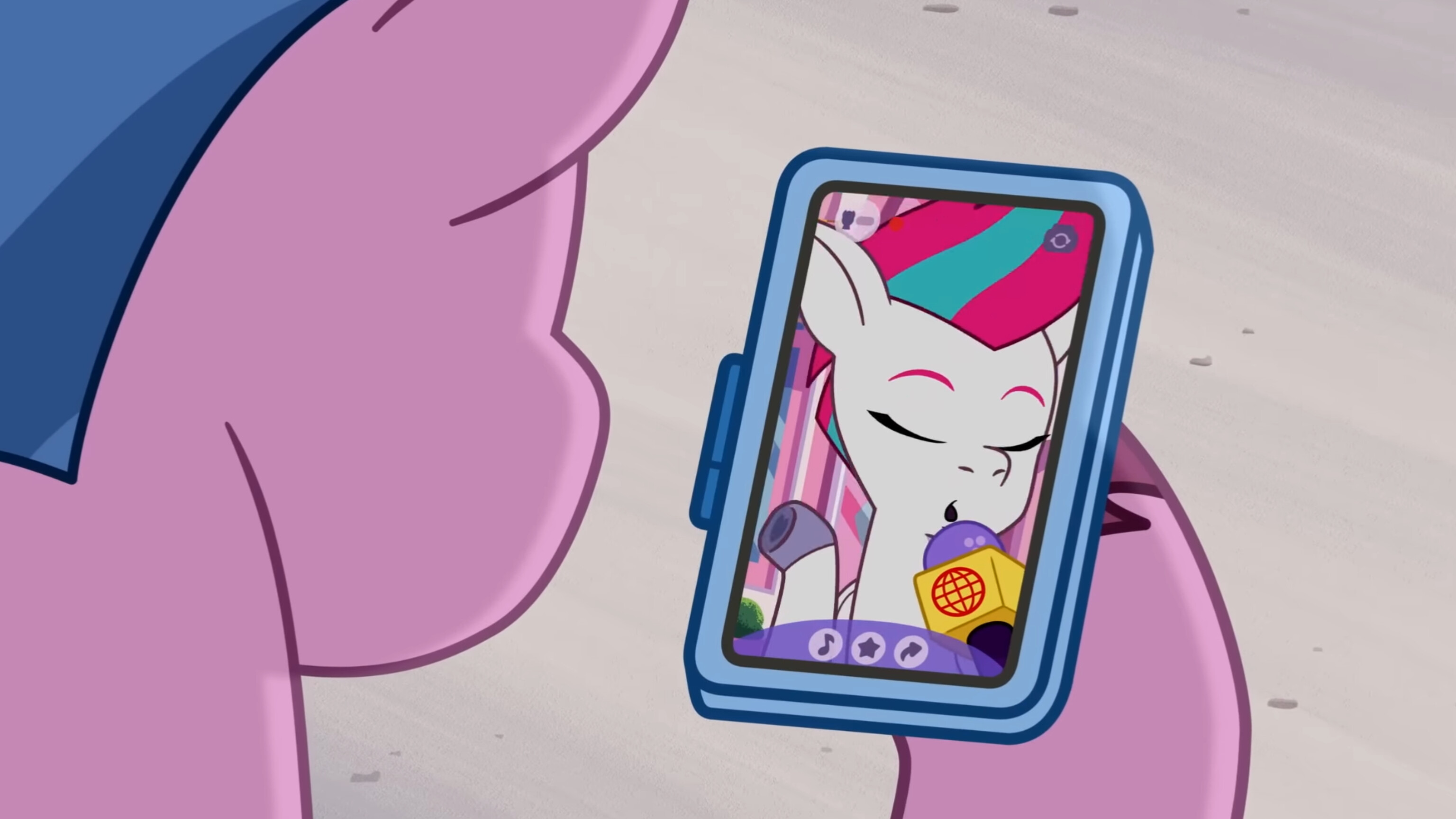 #3281144 - safe, screencap, cherry prancer, zipp storm, earth pony ...