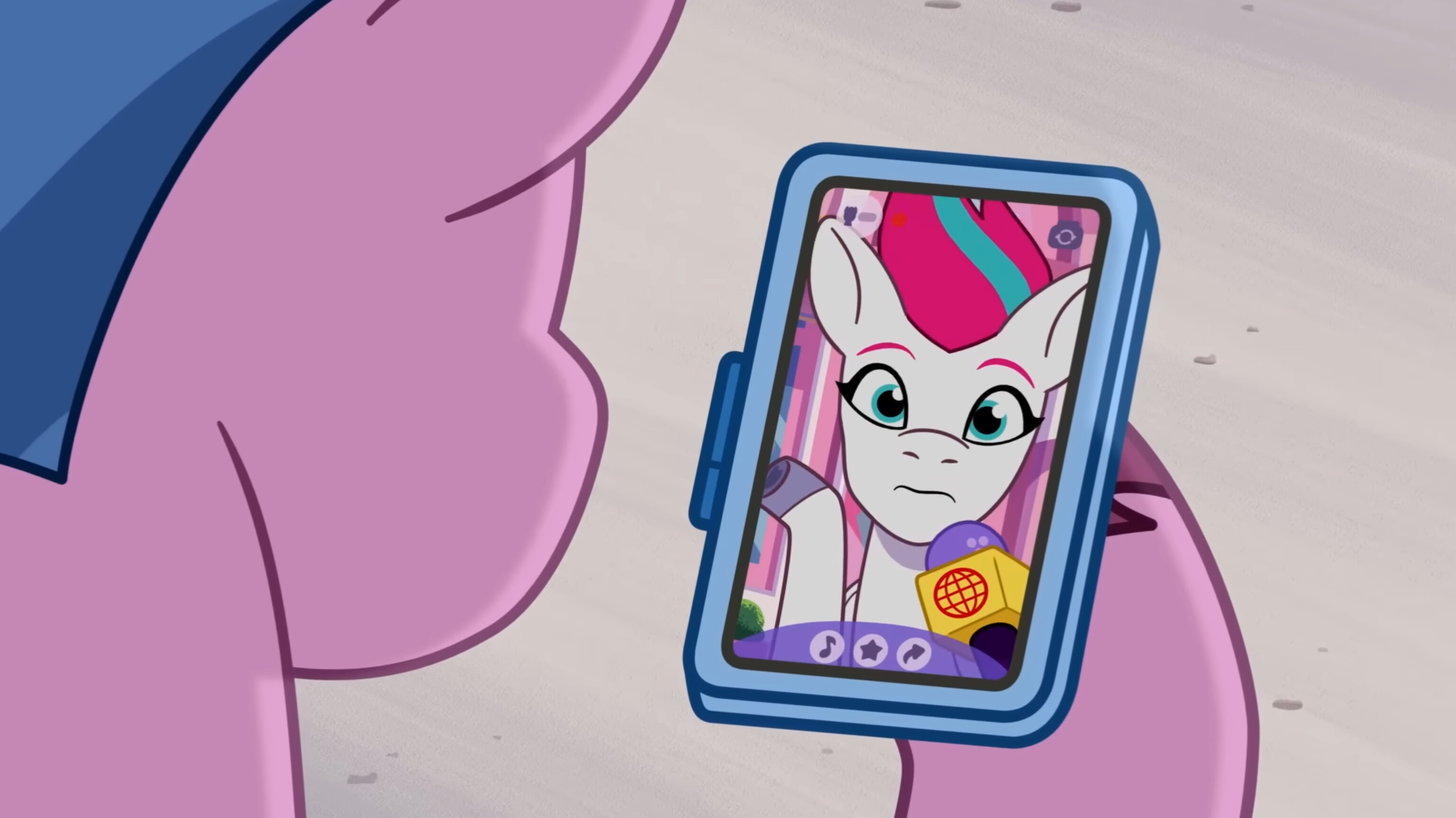 #3281145 - safe, screencap, cherry prancer, zipp storm, earth pony ...