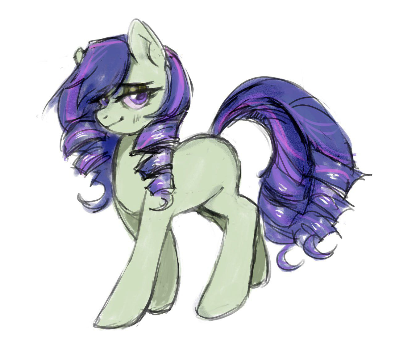 #3282408 - safe, artist:taika403, oc, oc only, oc:dangling flask, pony, simple background, solo ...