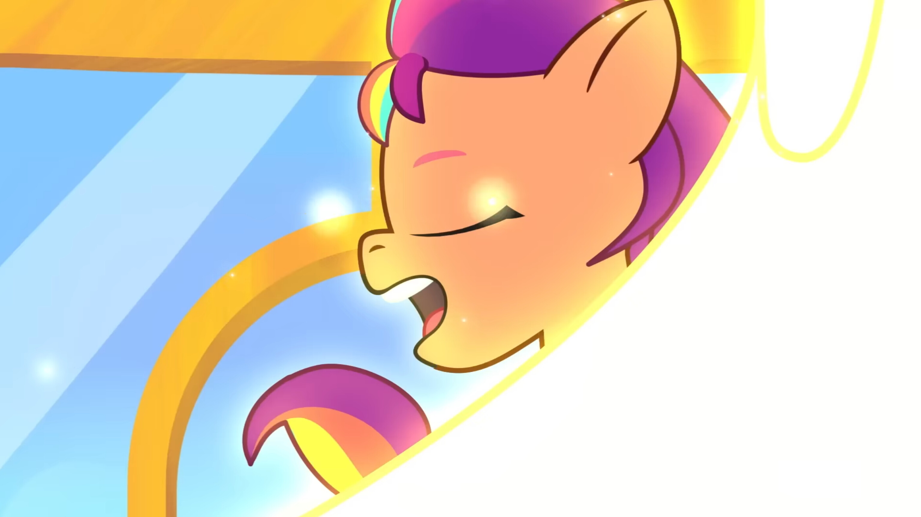 #3283905 - safe, screencap, sunny starscout, alicorn, pony, g5, icy ...