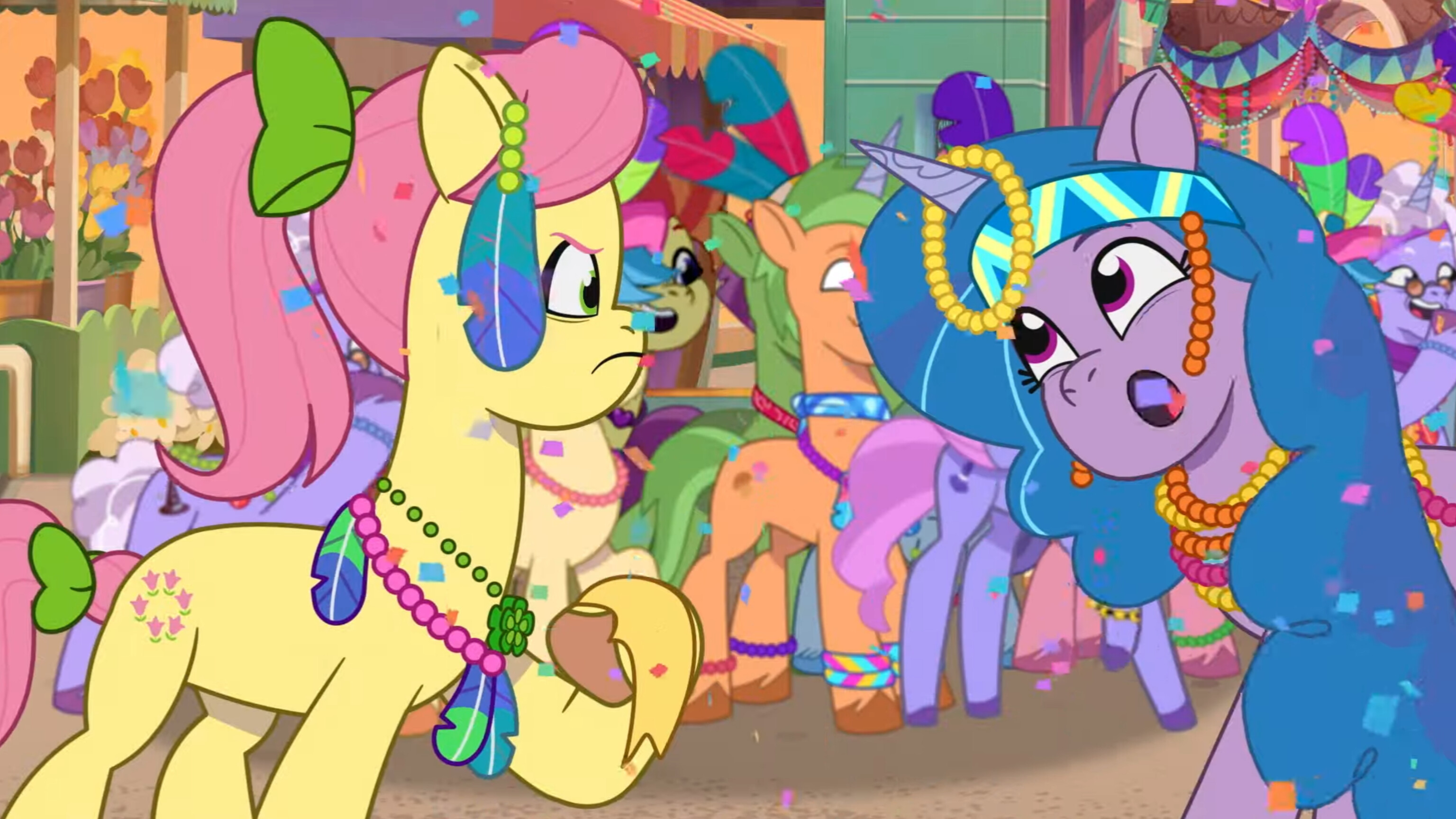 #3285747 - safe, screencap, autumn skies, elderberry blossom, grassy ...