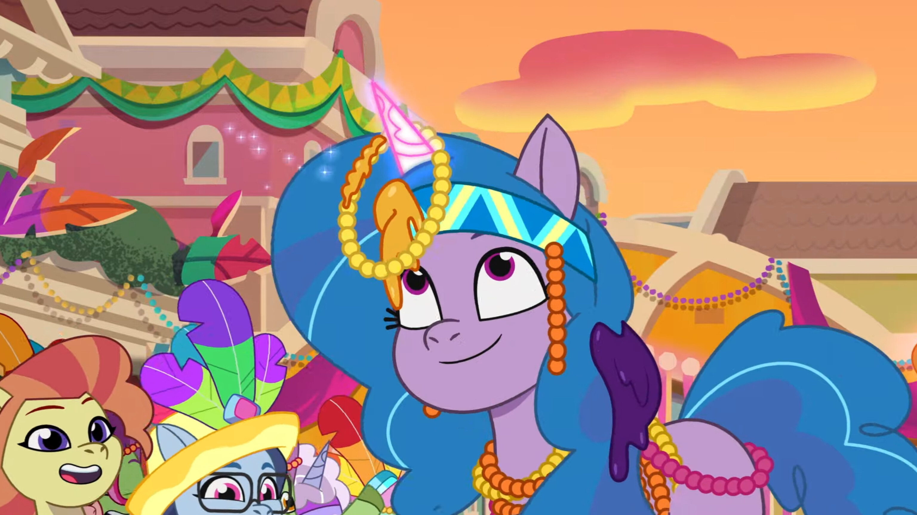 #3286399 - safe, screencap, autumn skies, elderberry blossom, izzy ...