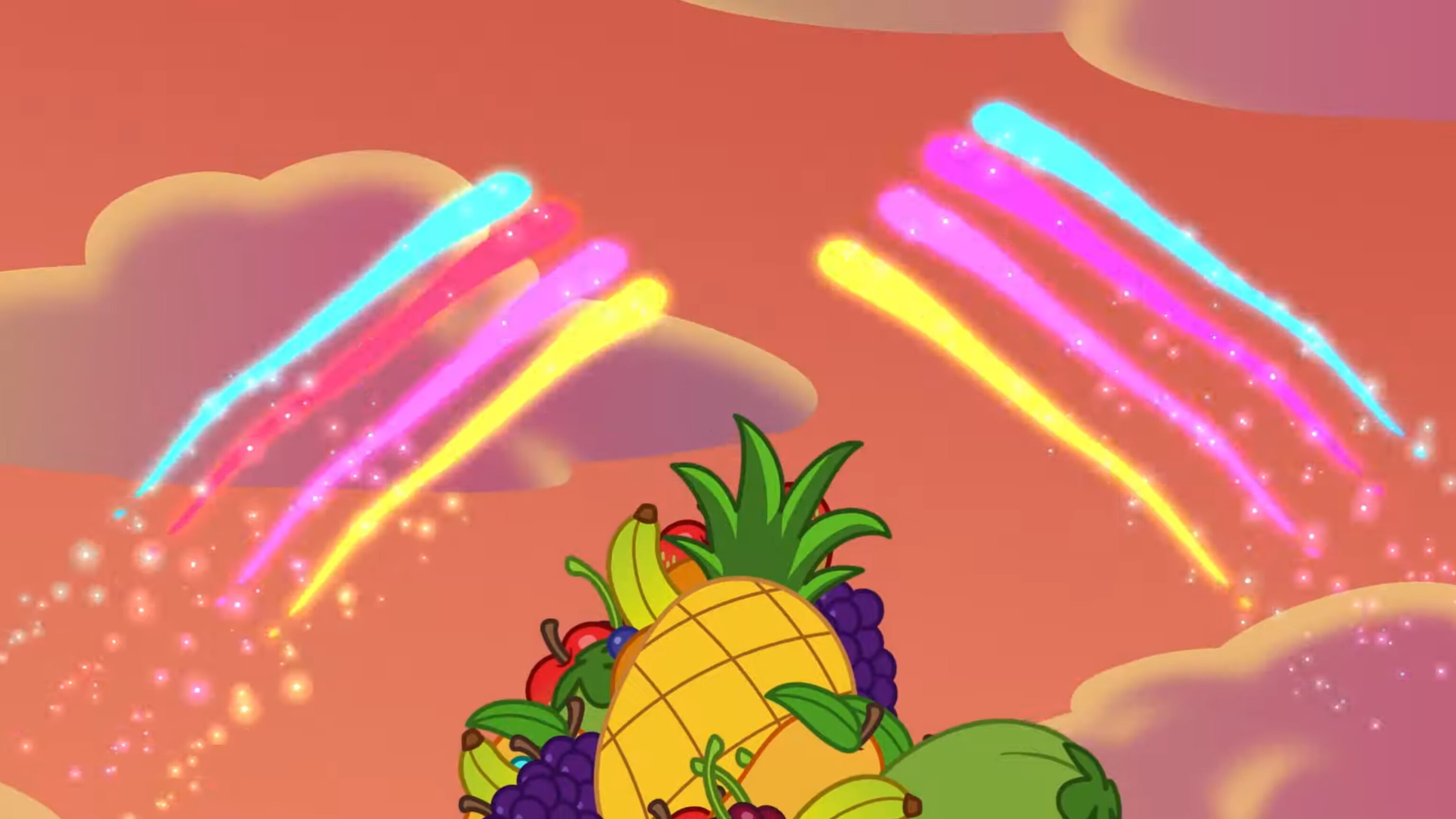 #3286881 - safe, screencap, g5, heavy is the mane that wears the fruit ...