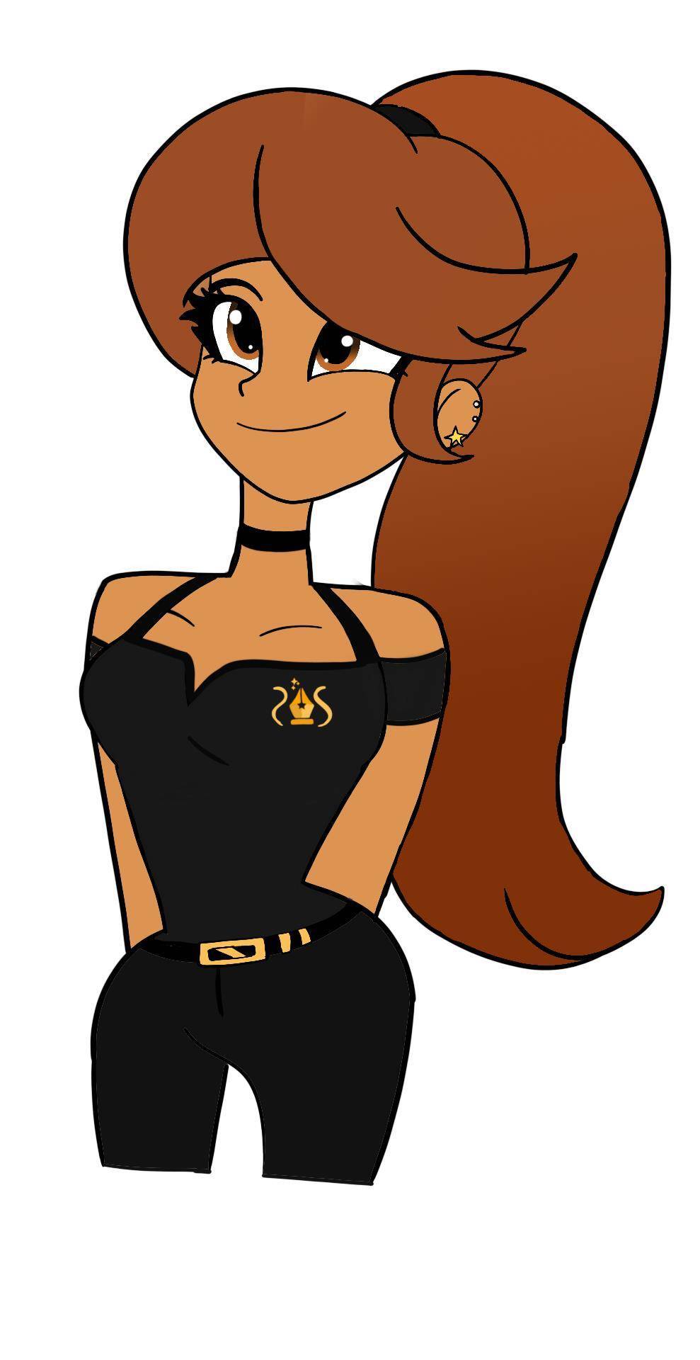 #3287947 - safe, artist:jenna56, oc, oc only, oc:jen star, human ...