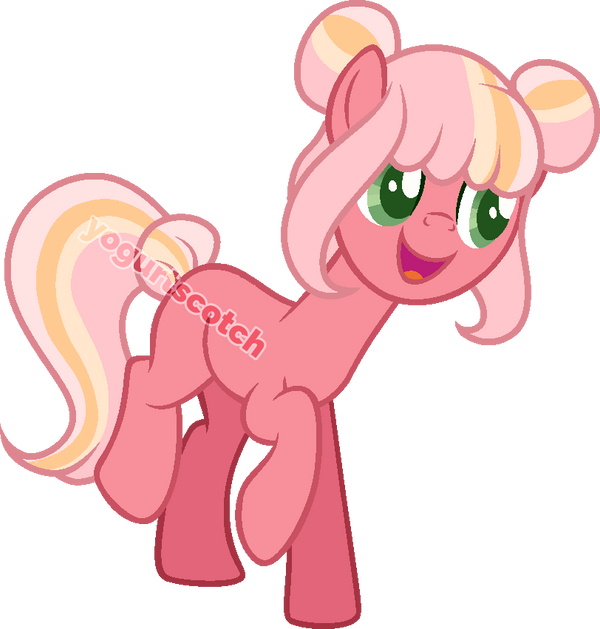 #3288751 - safe, artist:yogurtscotch, oc, oc only, oc:peach fizz, earth ...