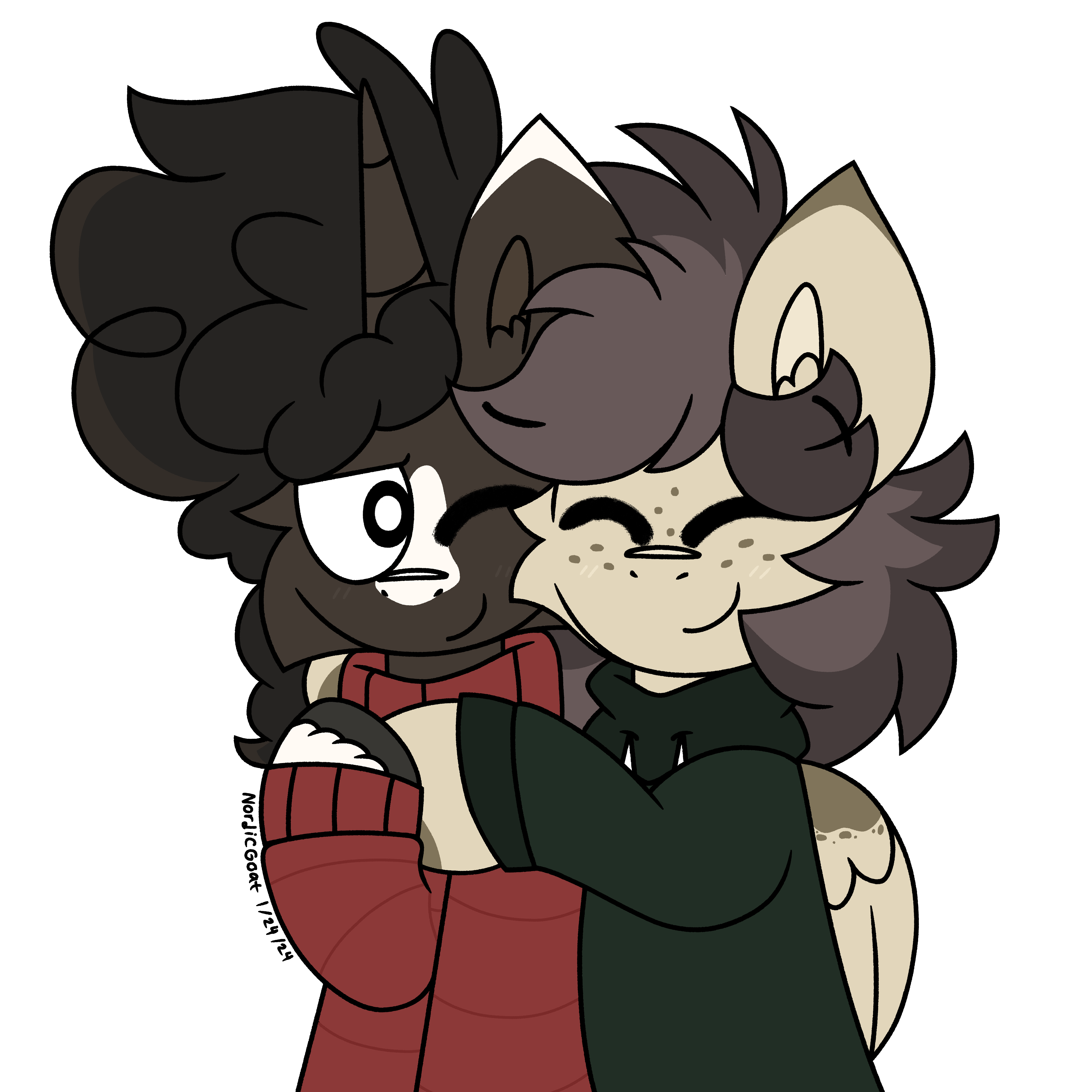 #3289011 - safe, artist:nordicgoat, oc, oc only, oc:blue feather, oc ...