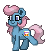 #3460806 - safe, piccolo, earth pony, pony, pony town, g3, g4, animated ...