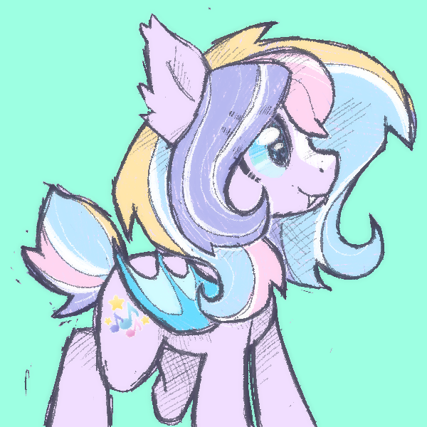 #3461477 - safe, artist:lastunicorn666, oc, oc:melody starsong, bat ...