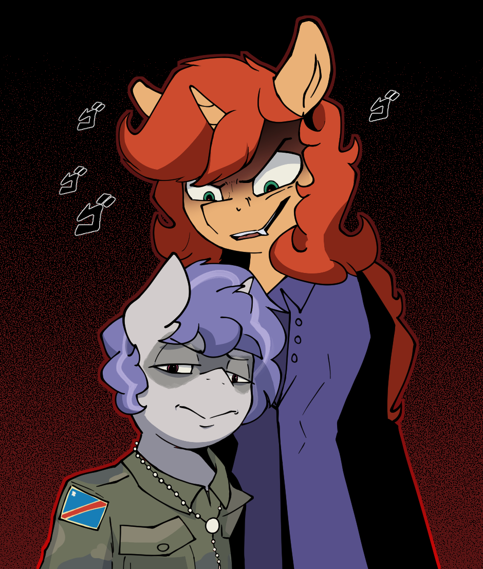 #3462571 - semi-grimdark, artist:luxsimx, artist:triplesevens, oc, oc only, oc:flaming arrow, oc ...