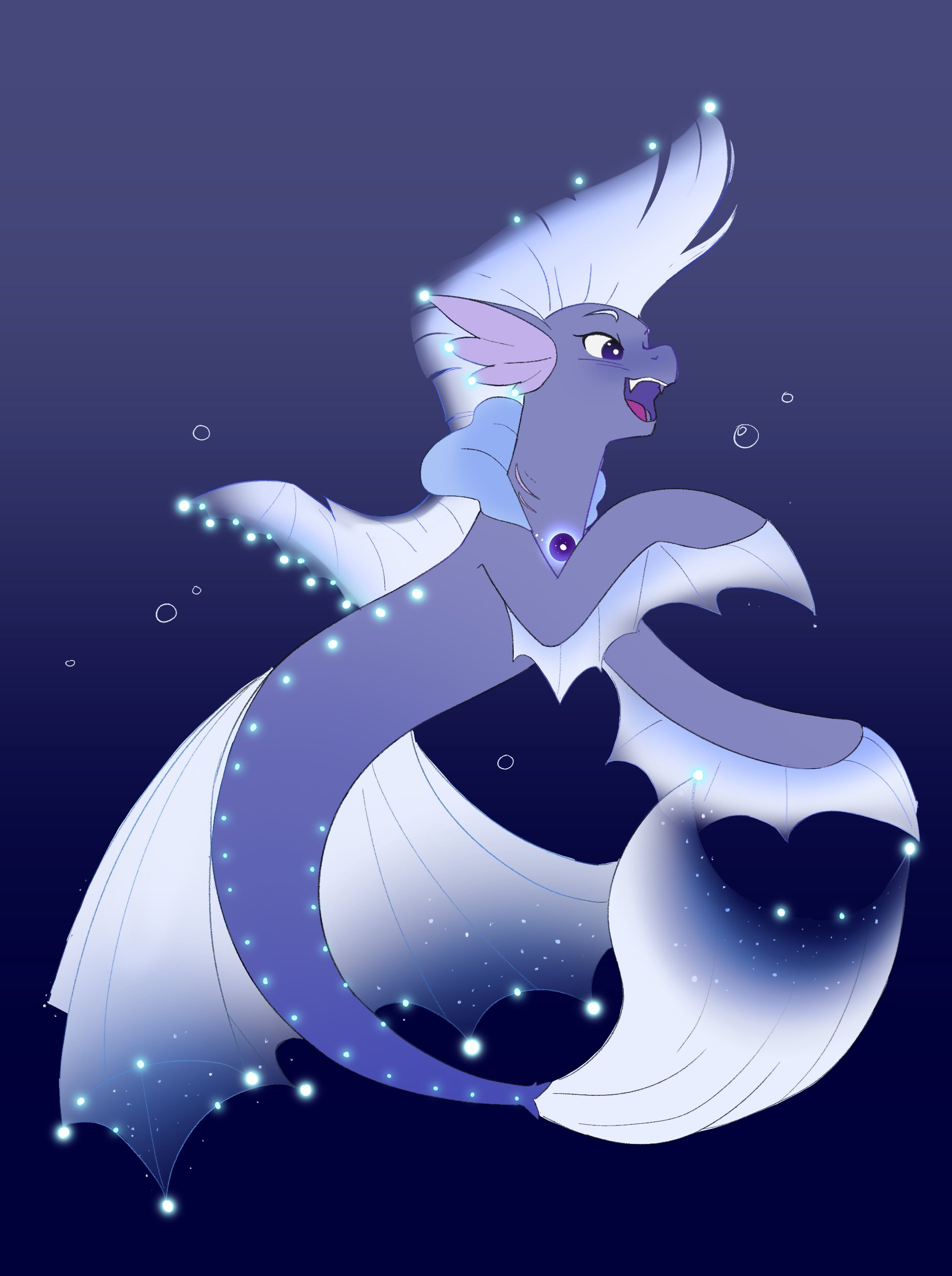 #3463475 - safe, artist:aztrial, idw, maris the crow, seapony, g5, my ...