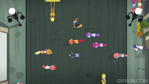 #3463982 - safe, screencap, applejack, blueberry curls, carry on ...