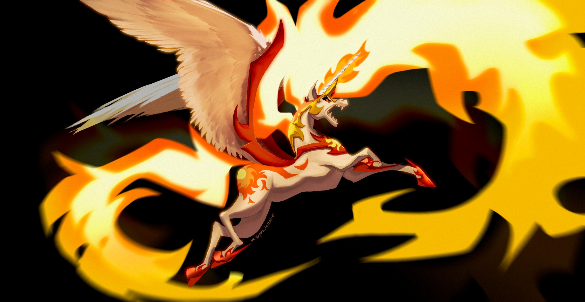 #3464273 - safe, artist:leshik, daybreaker, alicorn, pony, g4, black ...