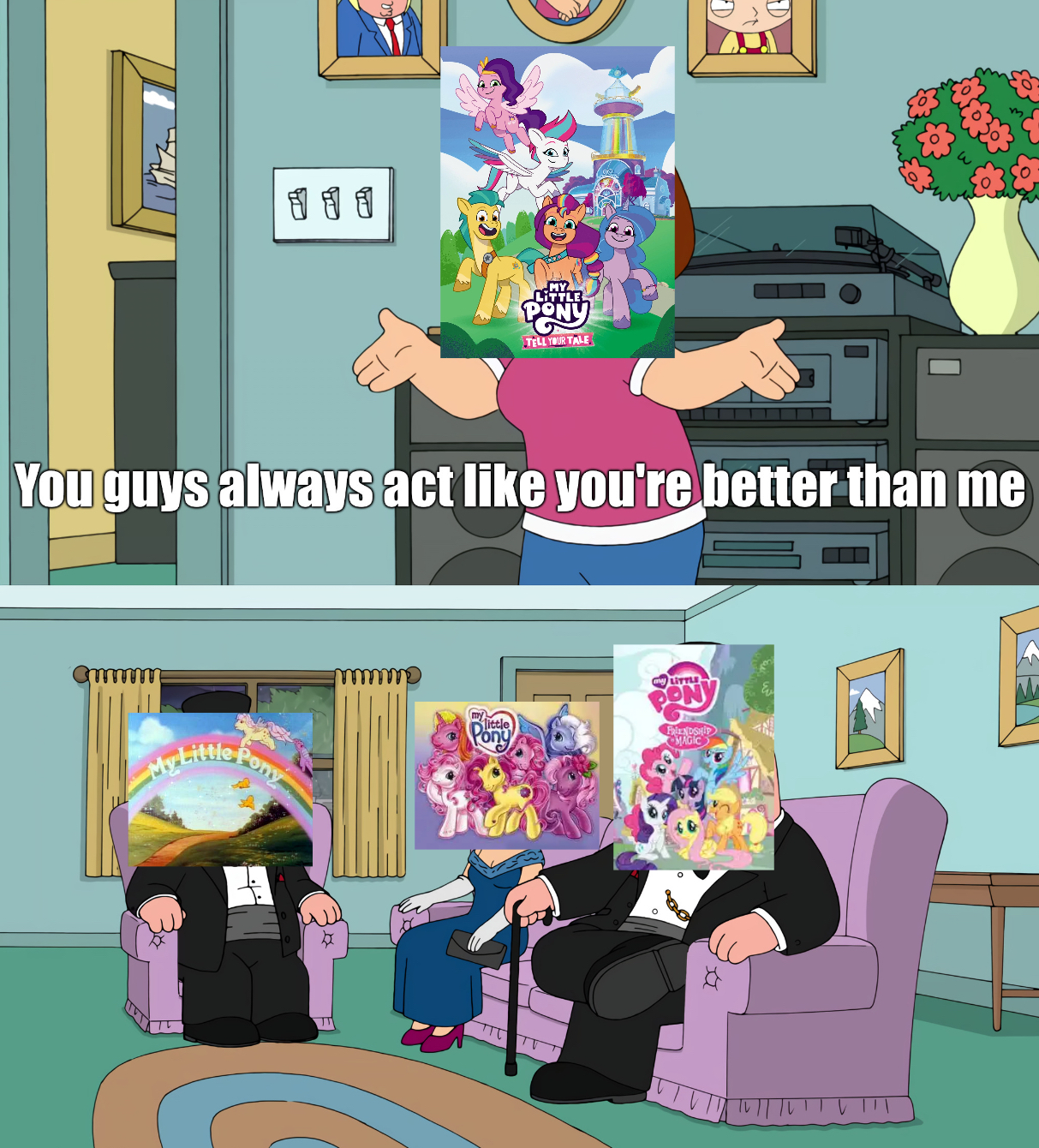 #3465181 - safe, edit, applejack, desert rose, fluttershy, hitch ...