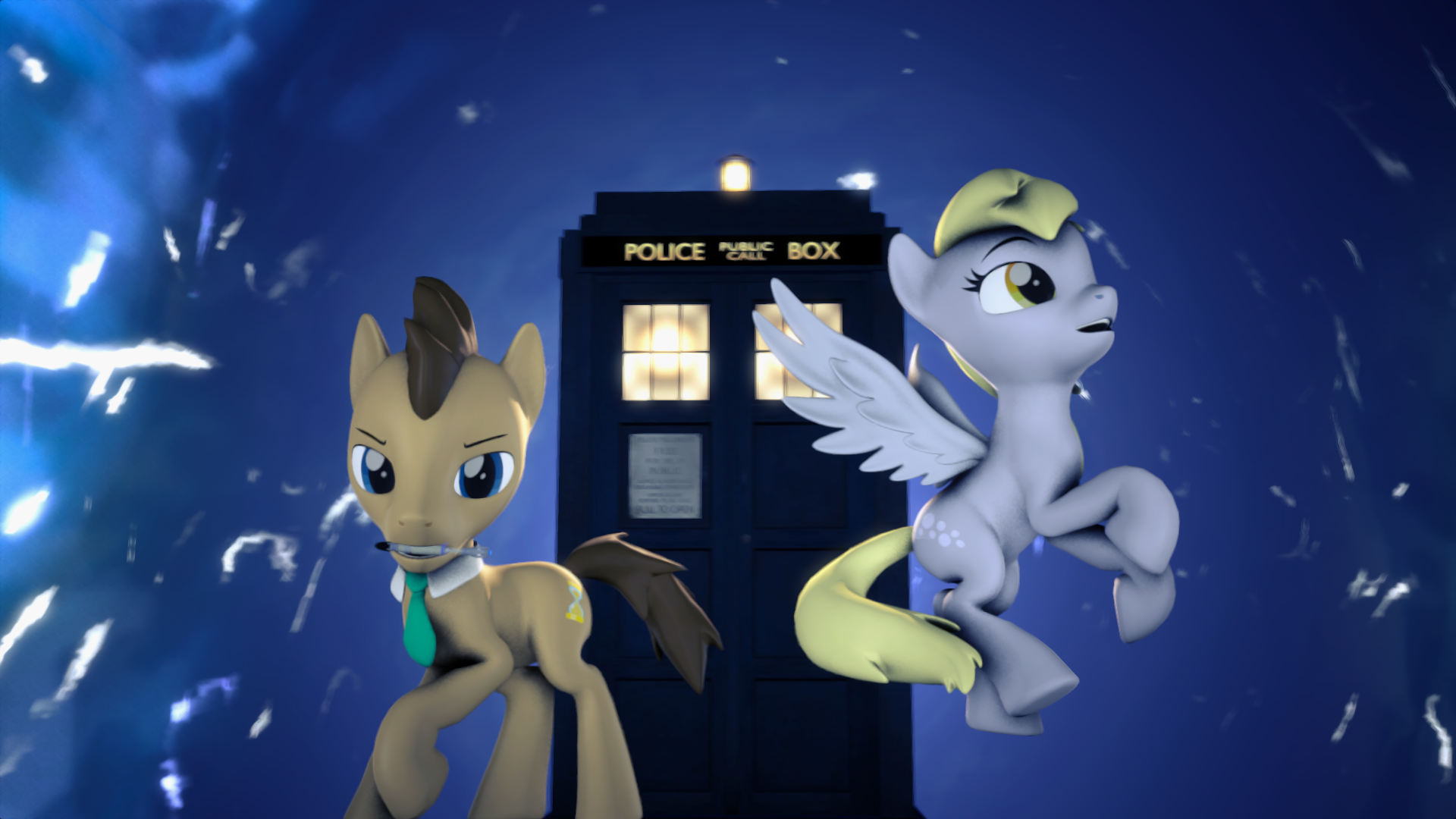 #3466425 - safe, derpy hooves, doctor whooves, time turner, doctor who ...