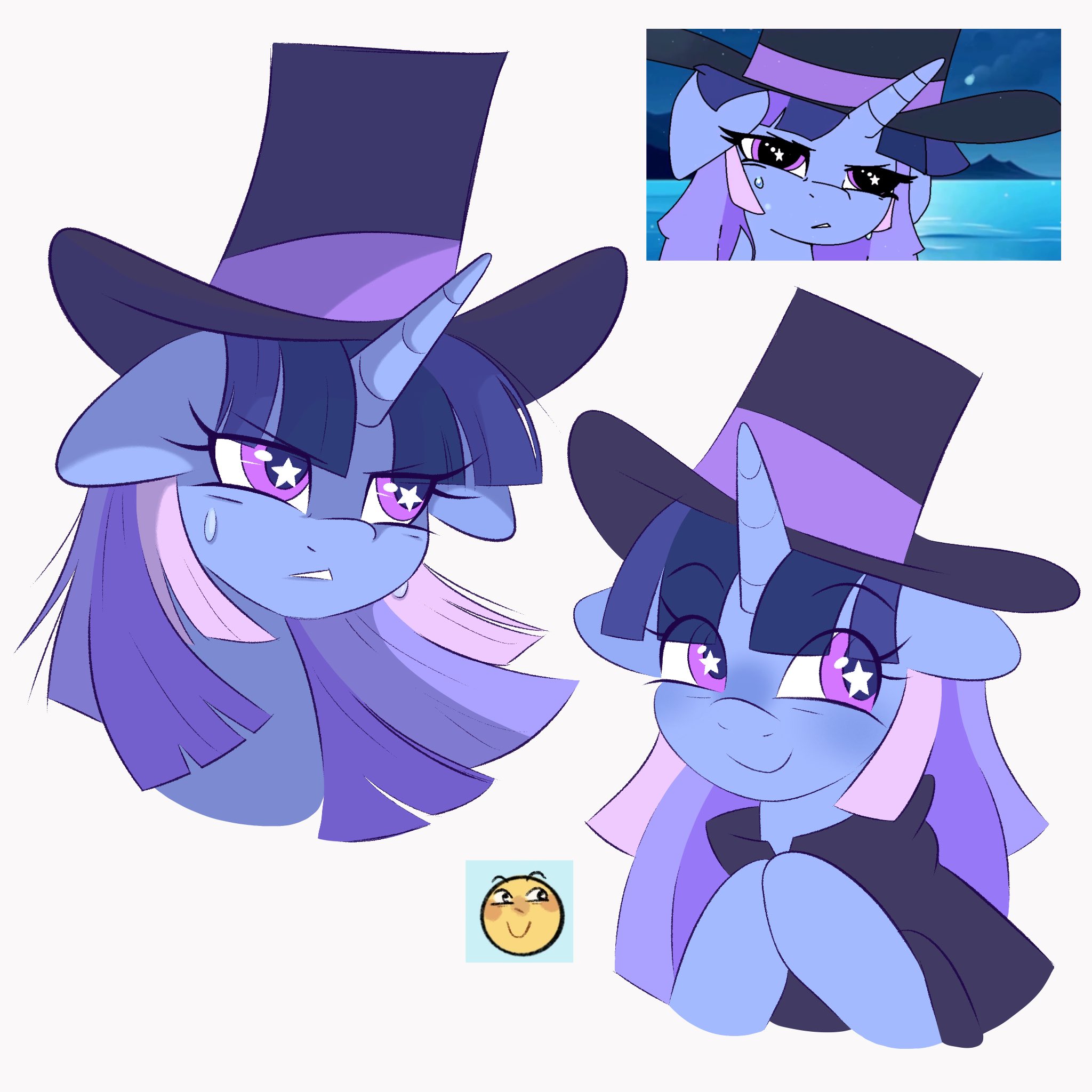 #3466583 - safe, artist:czscribbles, oc, oc only, oc:flawless sparklemoon, pony, unicorn, my ...