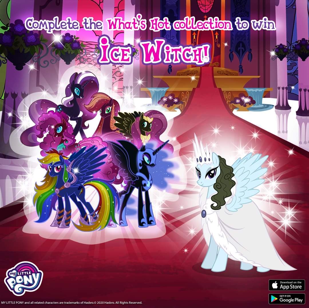 #3466846 - safe, gameloft, applejack, fluttershy, nightmare moon ...