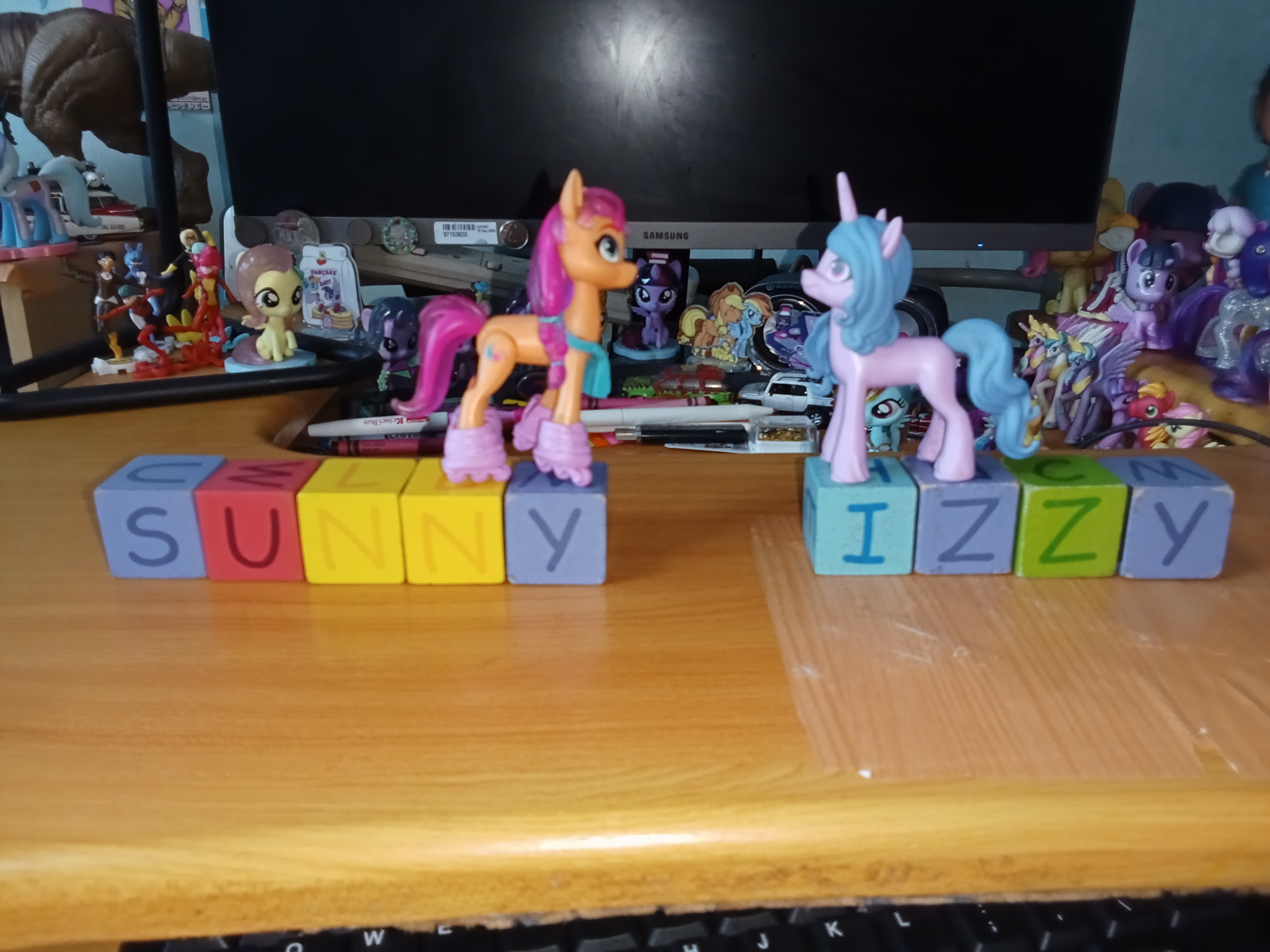 #3469735 - safe, izzy moonbow, sunny starscout, earth pony, pony ...