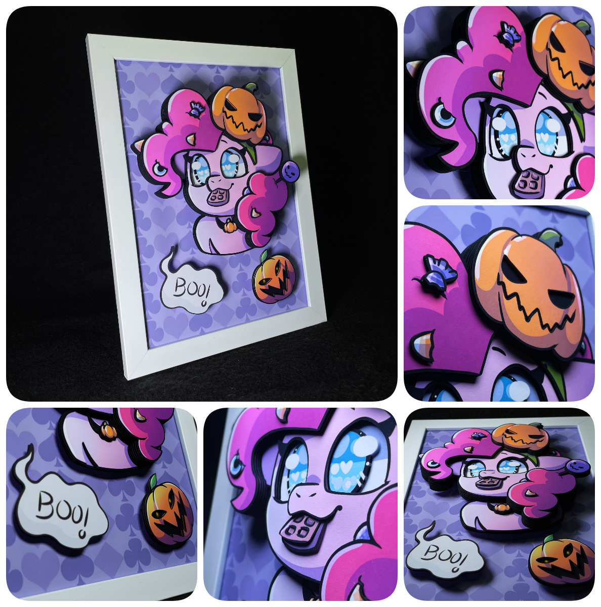 #3470370 - safe, artist:made_by_franch, pinkie pie, earth pony, pony ...