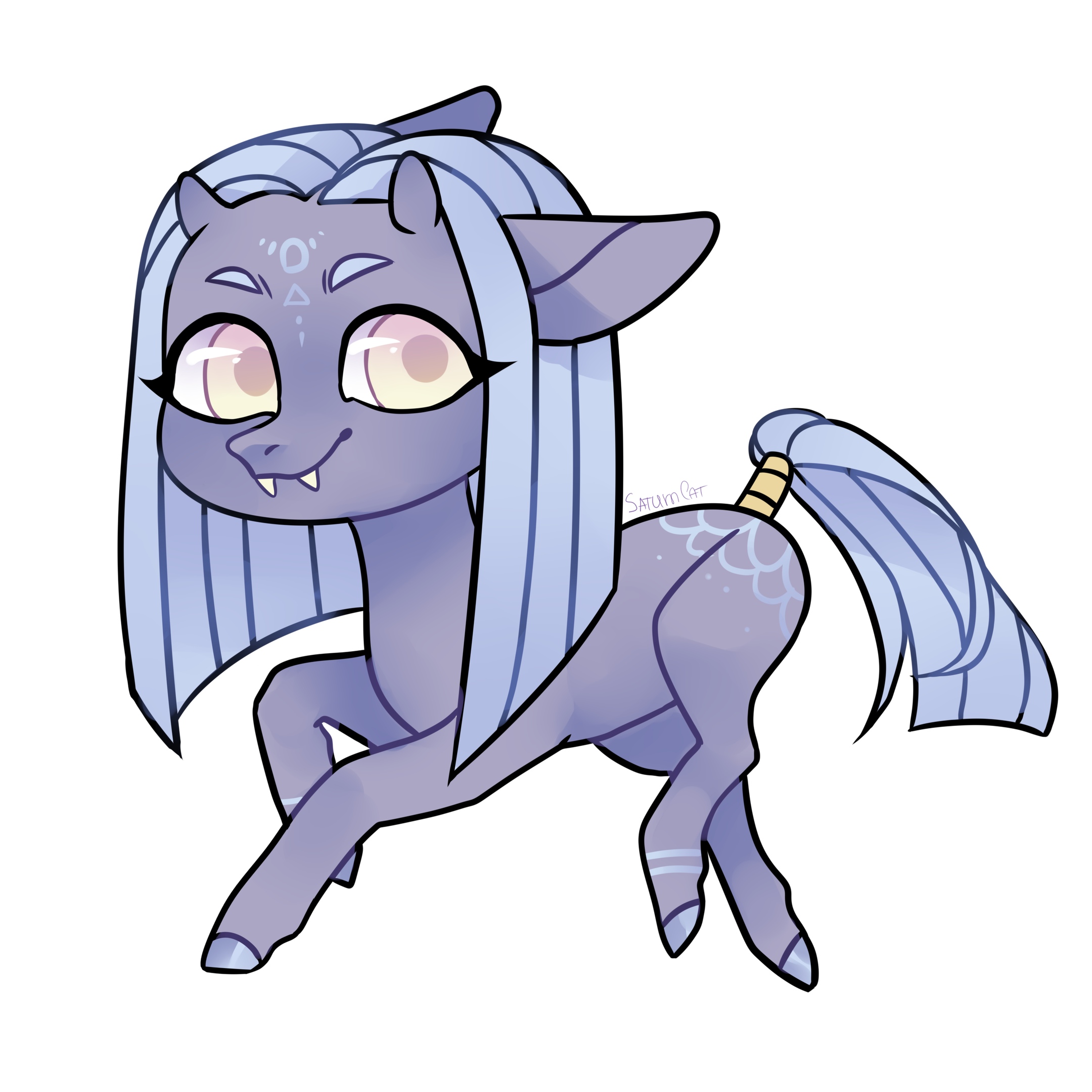 #3470497 - safe, artist:saturn cat, oc, oc only, pony, 2019, chibi ...