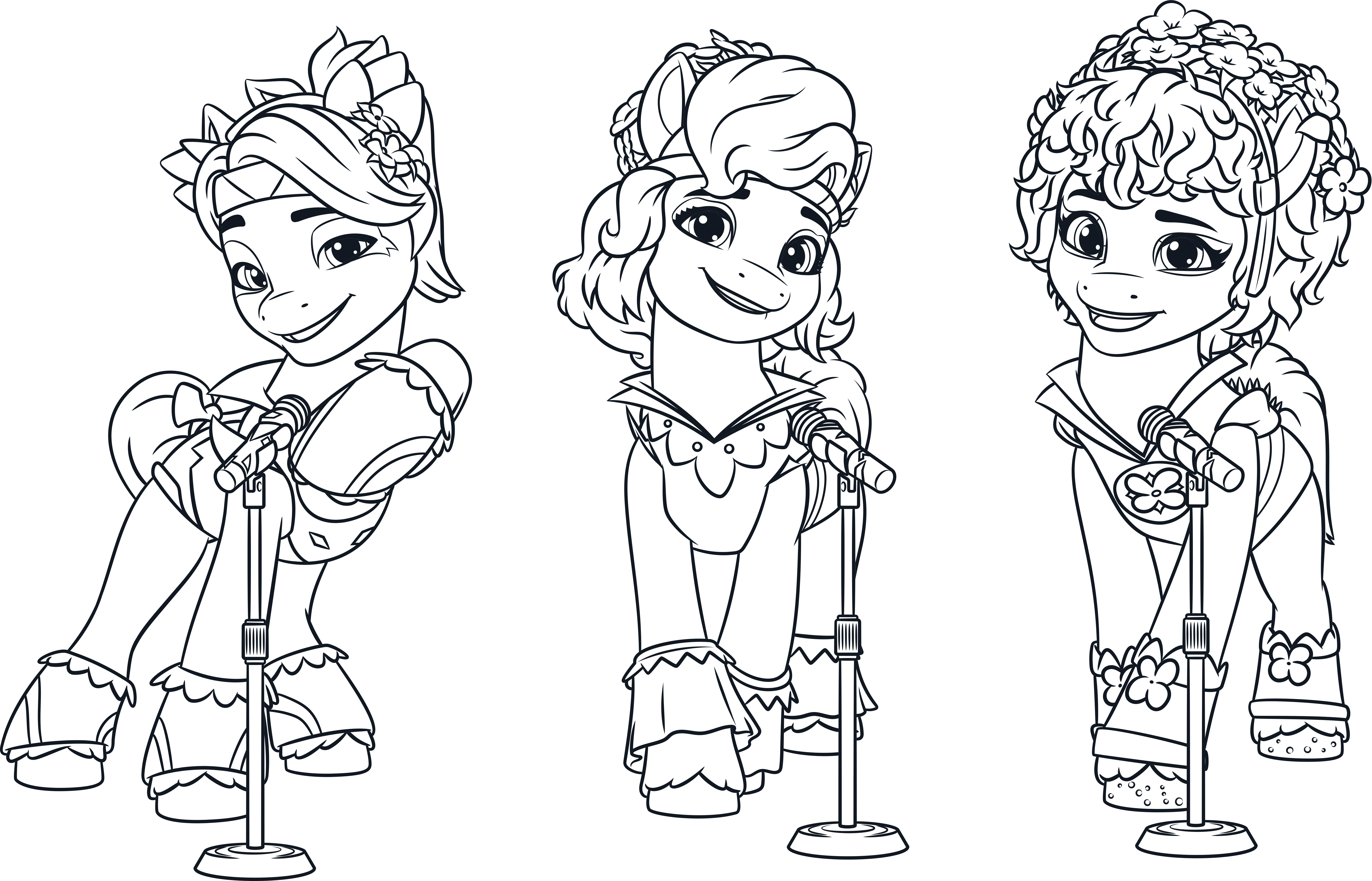 #3471783 - safe, blue belle (g5), minty (g5), snuzzle (g5), earth pony ...