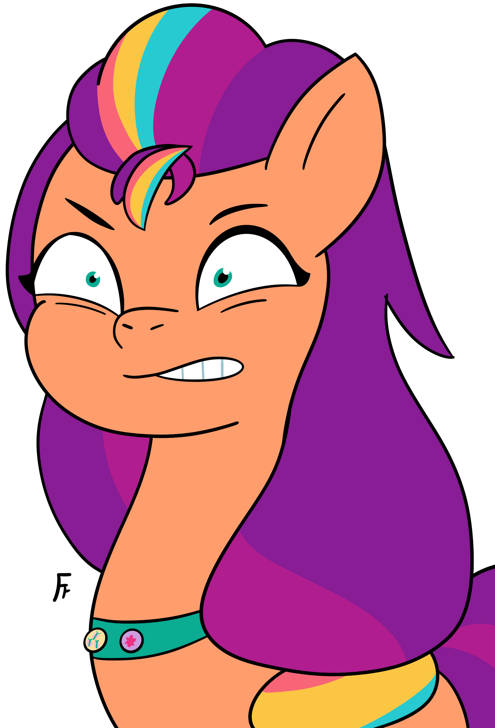 #3473204 - safe, artist:frownfactory, sunny starscout, earth pony, g5 ...