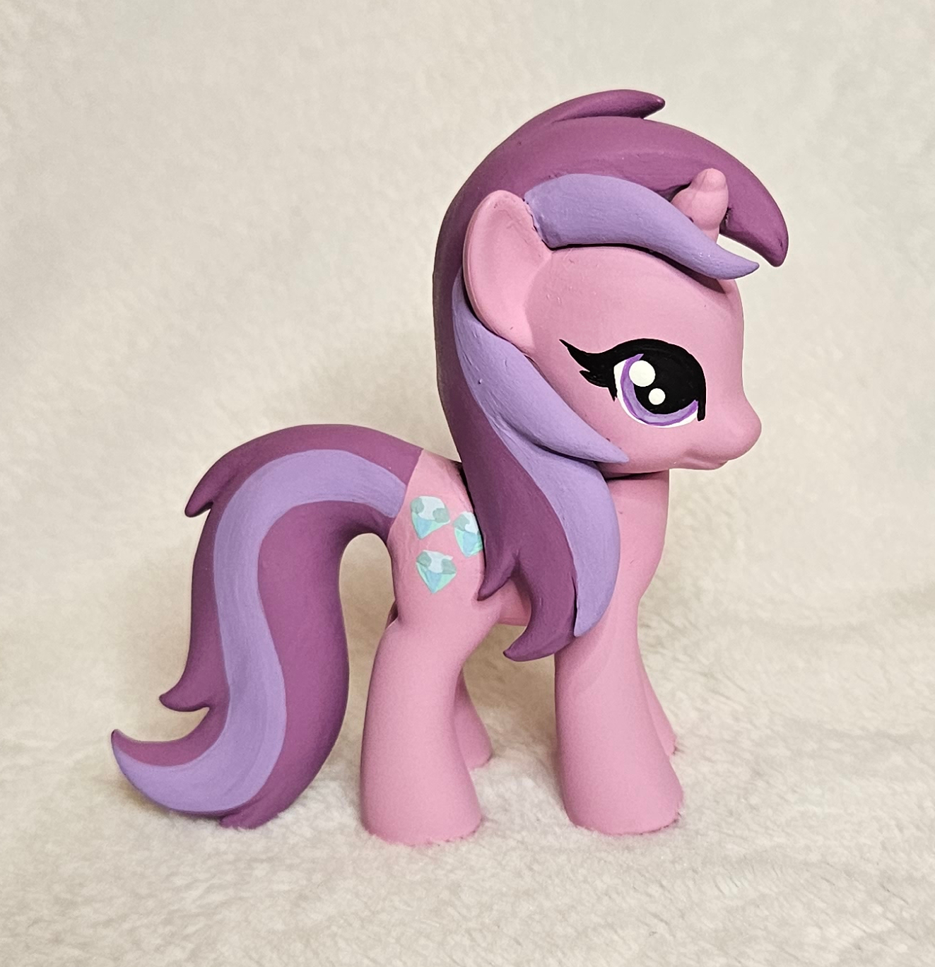 #3474904 - safe, artist:sanadaookmai, amethyst star, sparkler, pony, g4, craft, irl, photo, solo ...