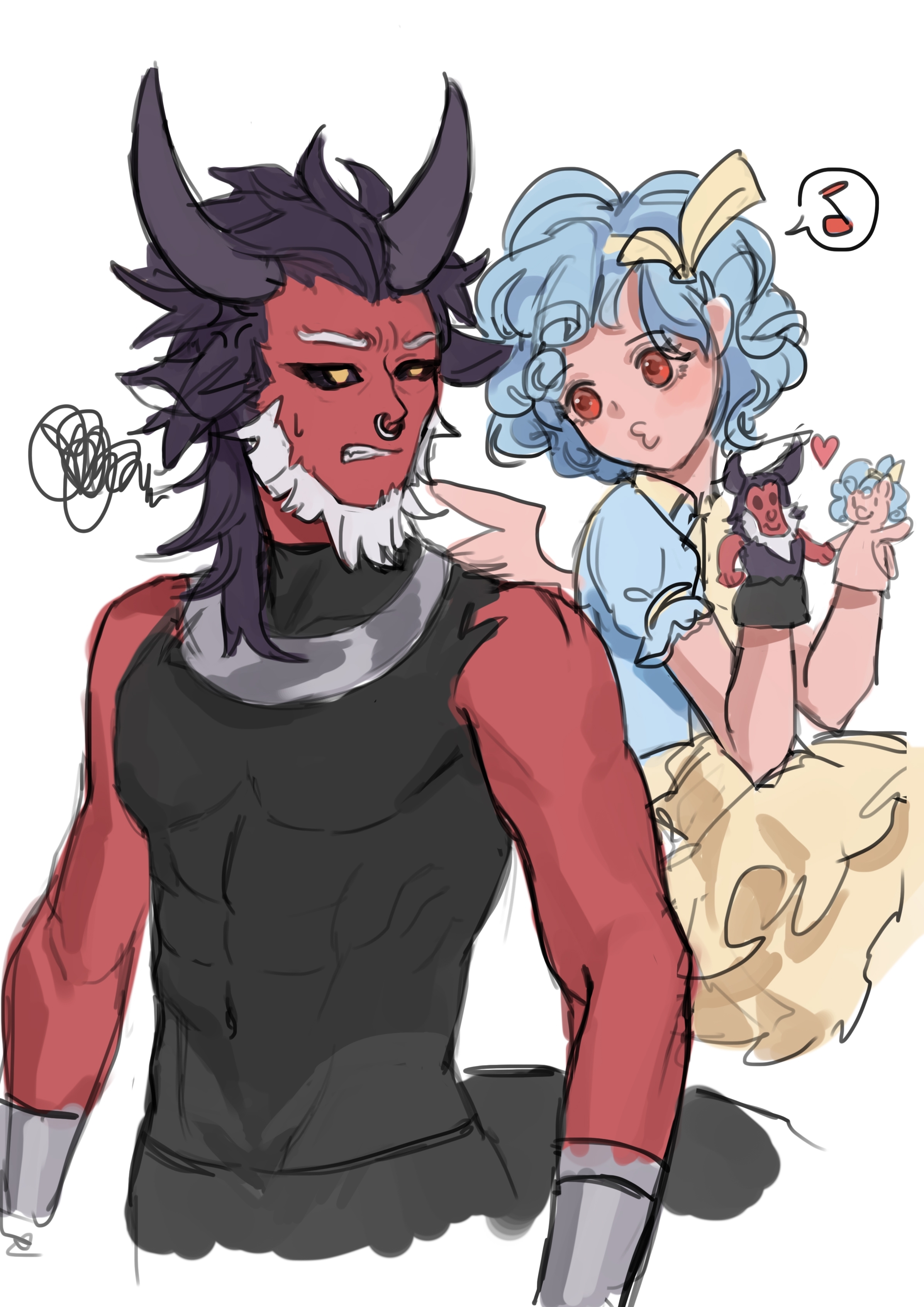 #3475532 - safe, artist:dez, cozy glow, lord tirek, centaur, human ...