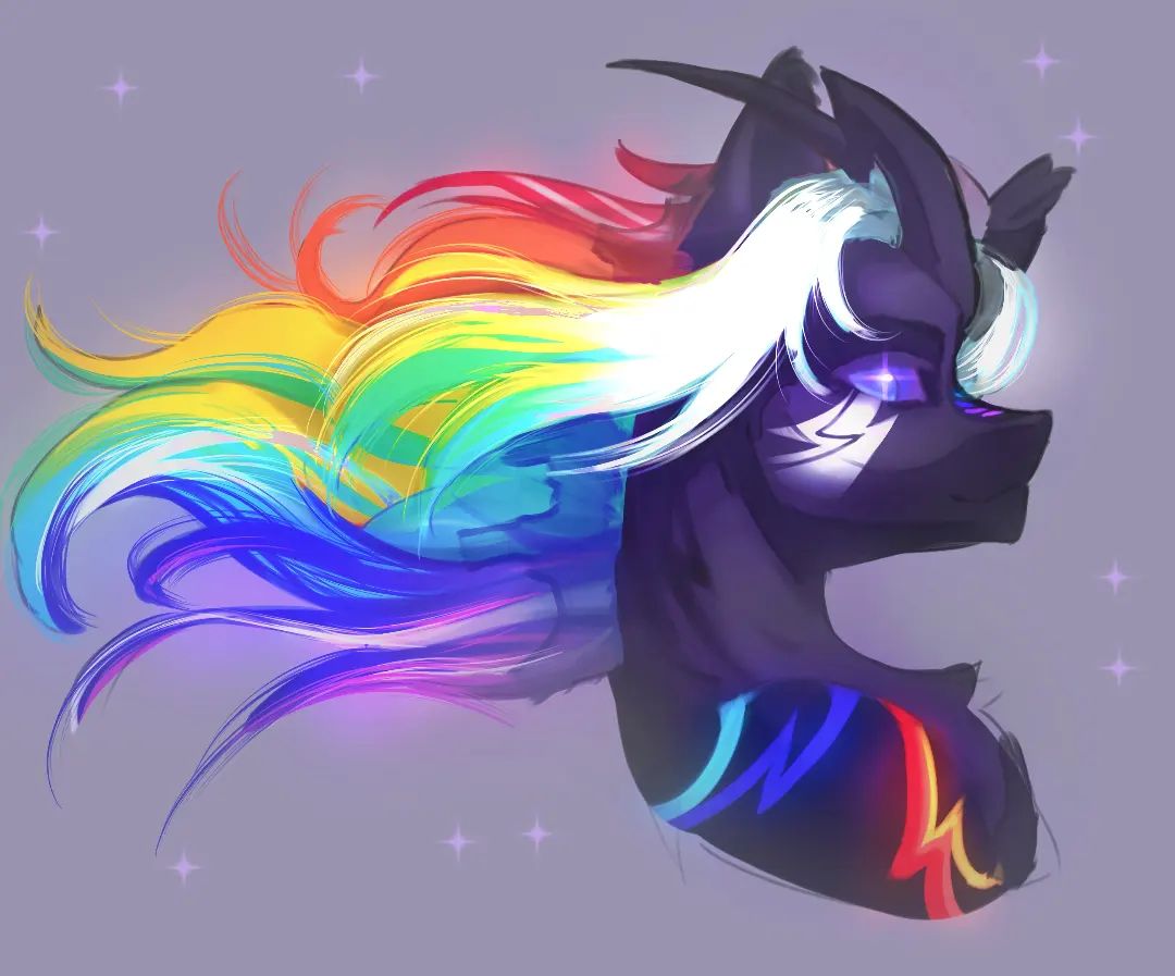 #3475900 - safe, artist:reminati_27, oc, oc only, pony, unicorn, bust, clothes, curved horn ...
