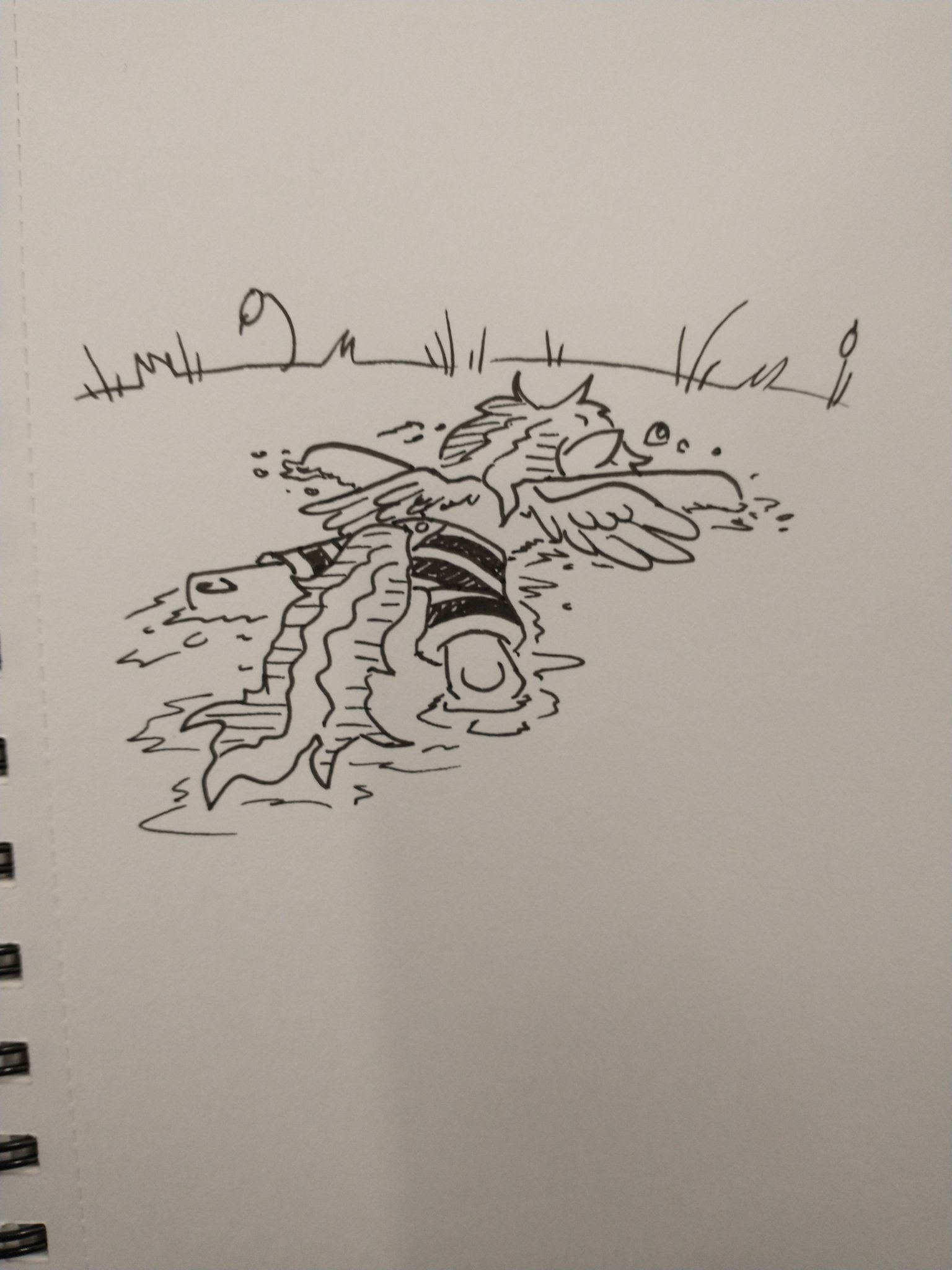 #3456730 - safe, artist:jargon scott, pegasus, pony, drowned, floating ...