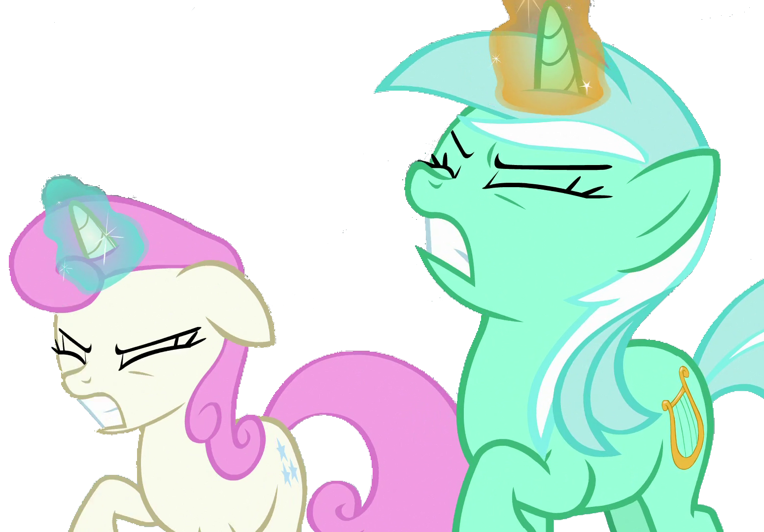 #3457781 - safe, edit, edited screencap, editor:luckydog416, screencap, lyra heartstrings ...