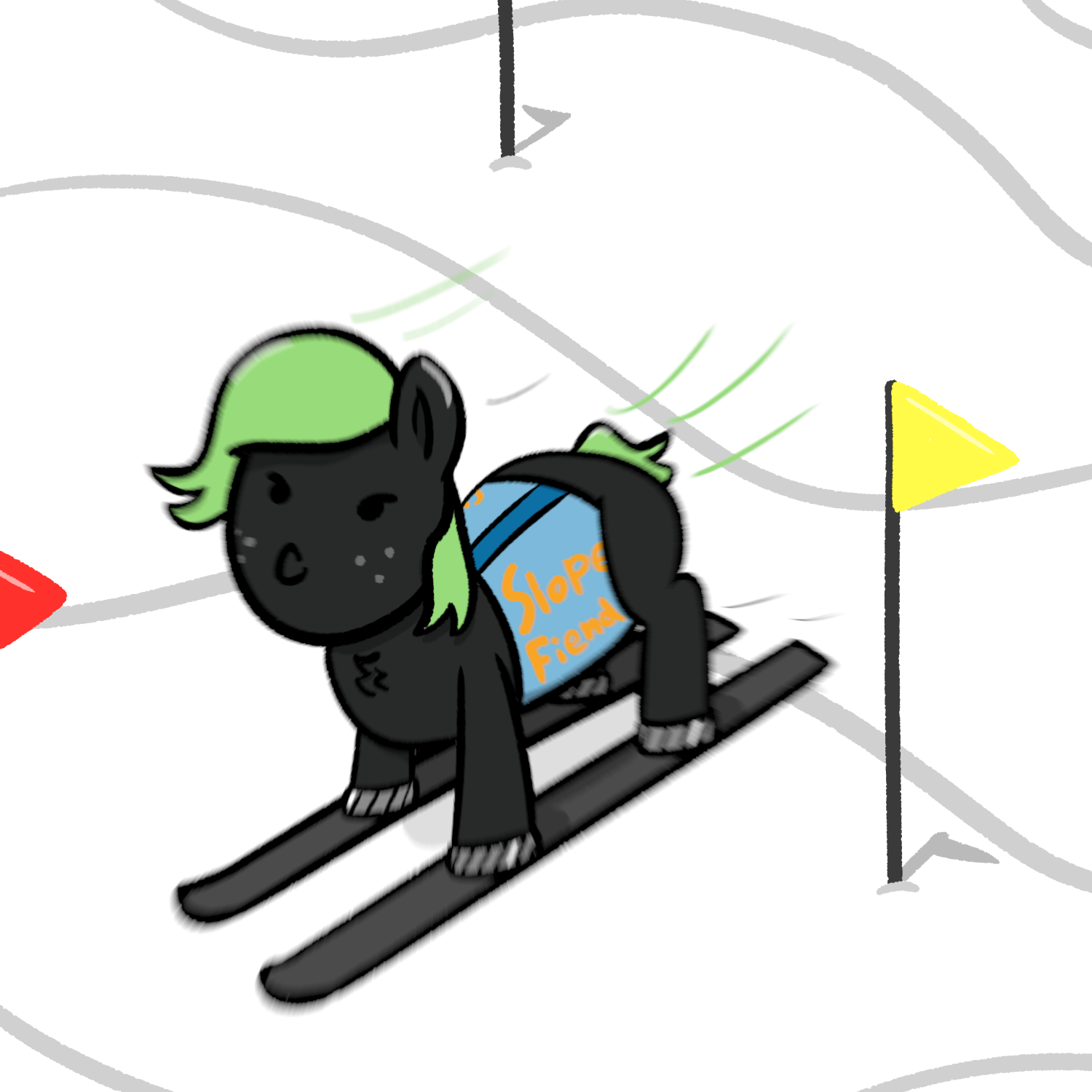 #3458432 - safe, artist:wren, oc, oc:fanonlilly, pony, chest fluff ...