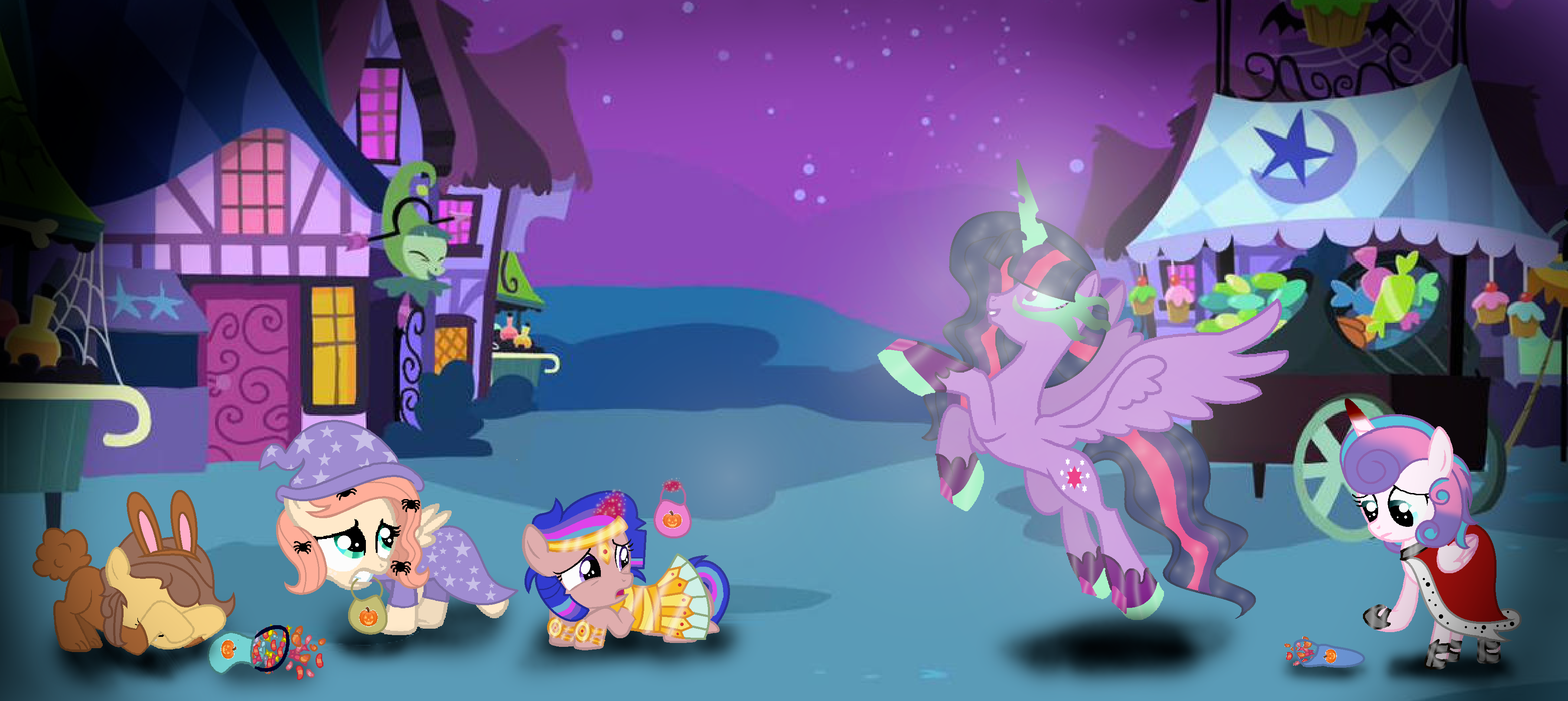 #3486656 - safe, artist:clakse, princess flurry heart, sci-twi ...